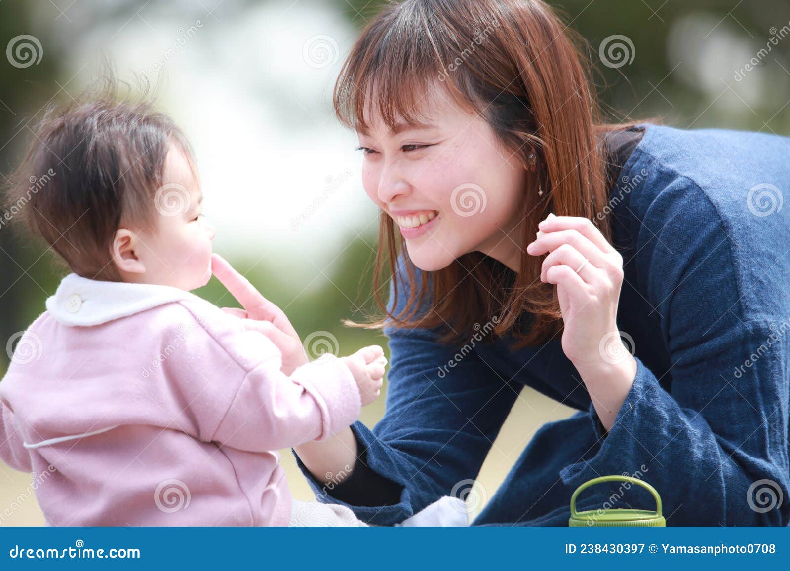 Smiley parent and child stock image. Image of family - 238430397