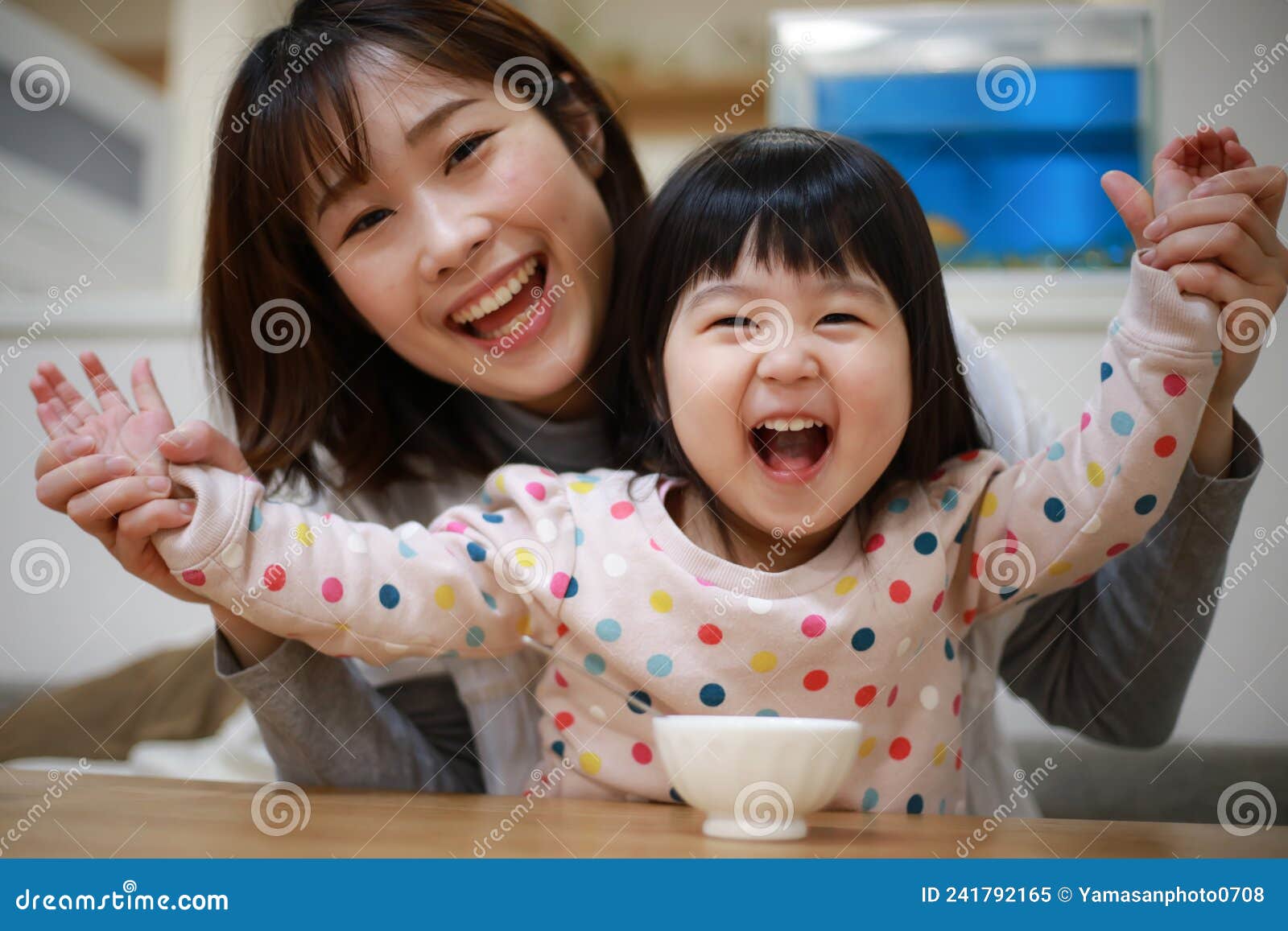 Smiley parent and child stock image. Image of mother - 241792165