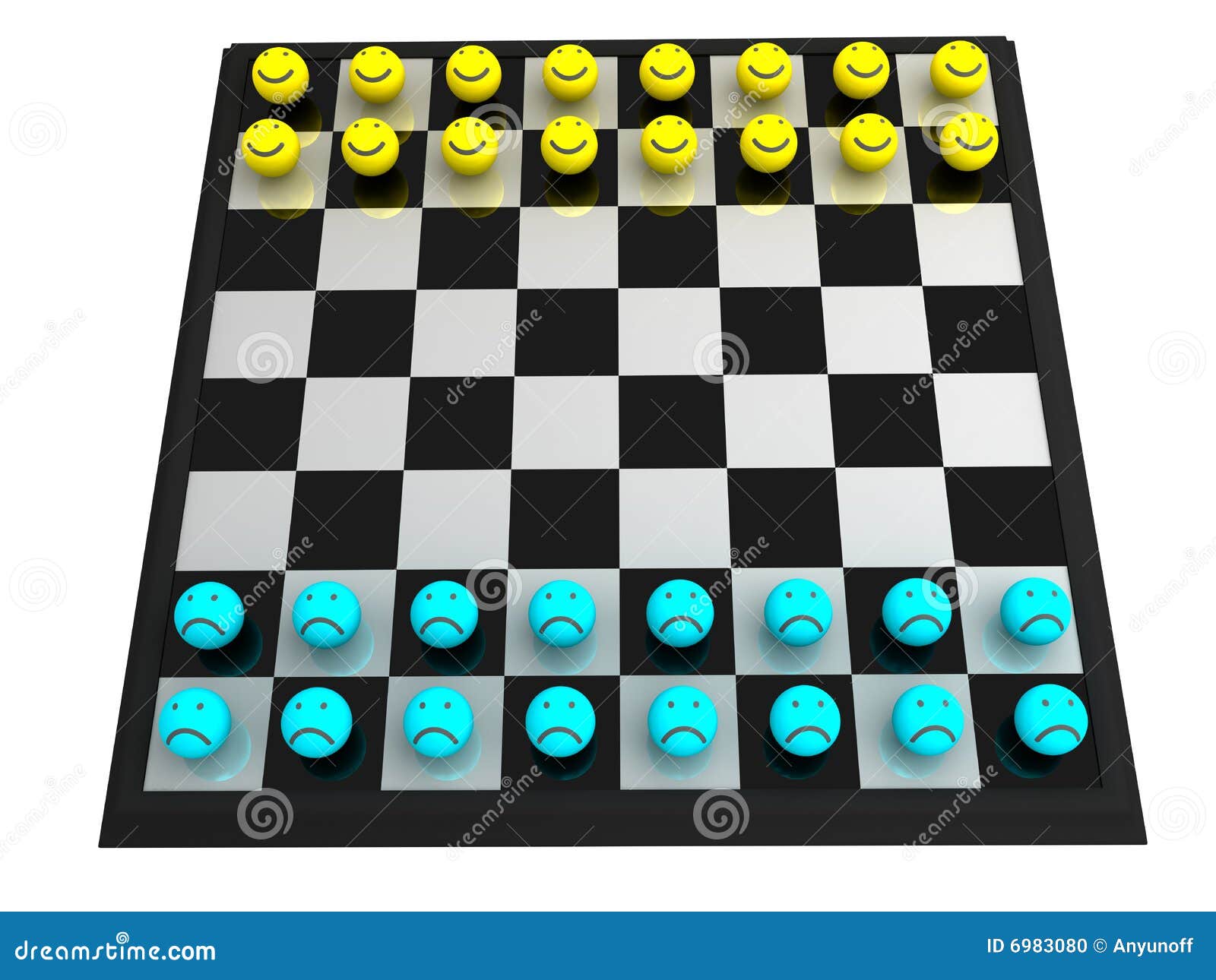 The smiley s stock illustration. Illustration of chess - 6983080