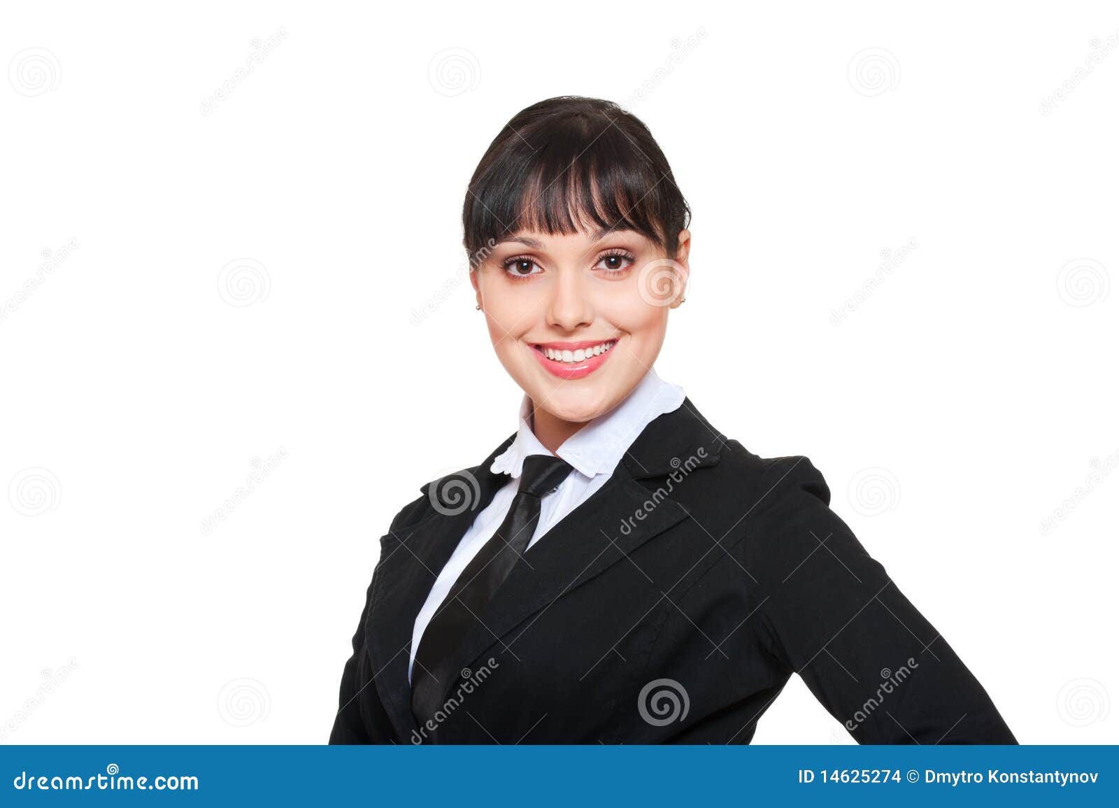 Smiley secretary stock photo. Image of assured, secretary - 14625274
