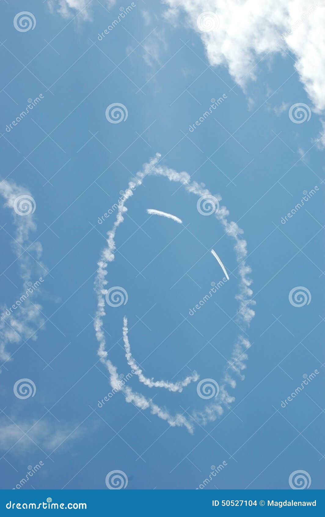 Smiley sky stock photo. Image of bright, peace, ozone - 50527104