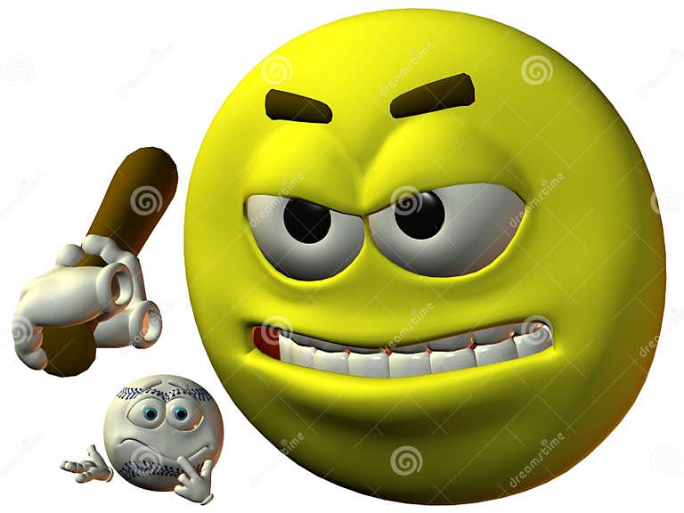 Smiley Sports stock illustration. Illustration of emoticon - 6613156