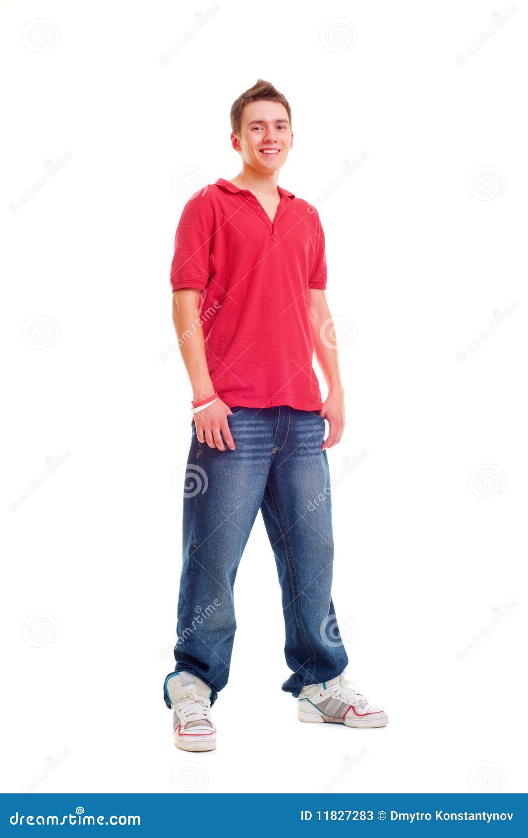Smiley teenager stock image. Image of posing, friendly - 11827283