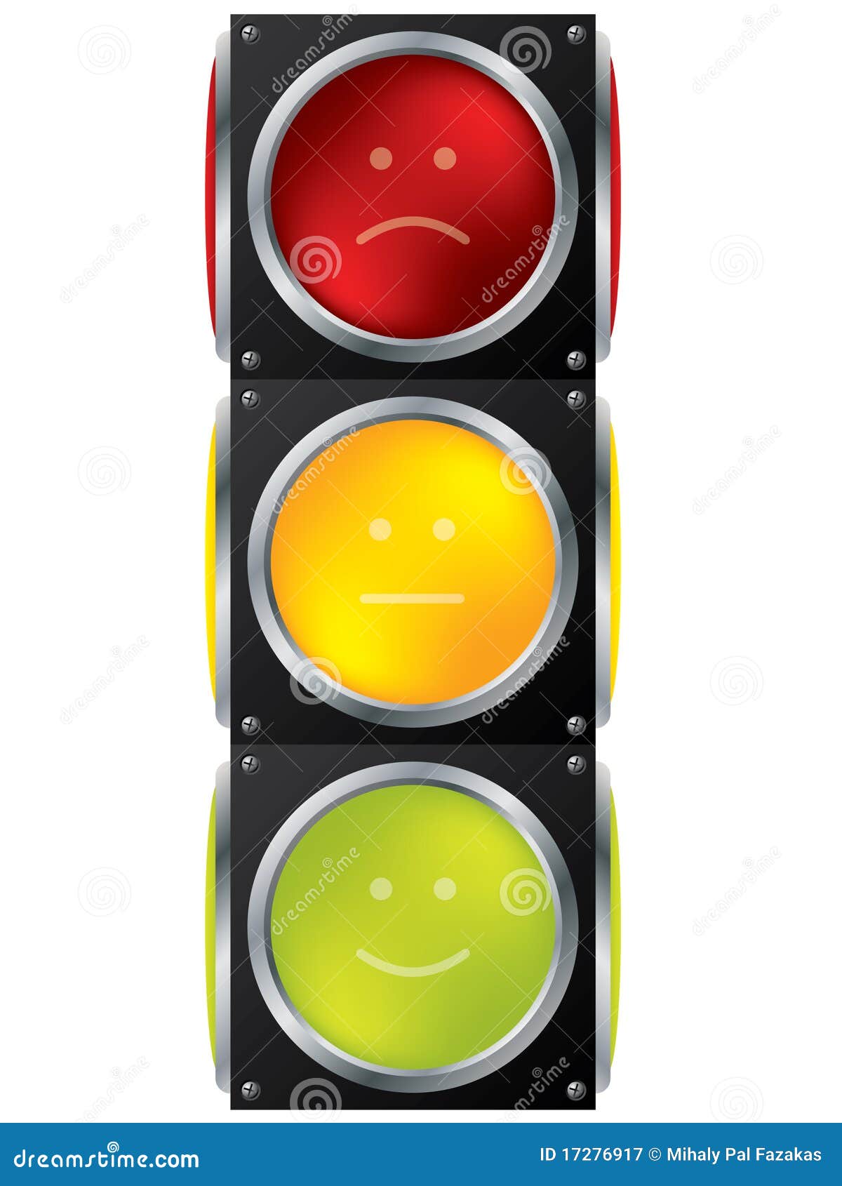 Smiley Traffic Light Design Stock Vector - Illustration of intersection ...
