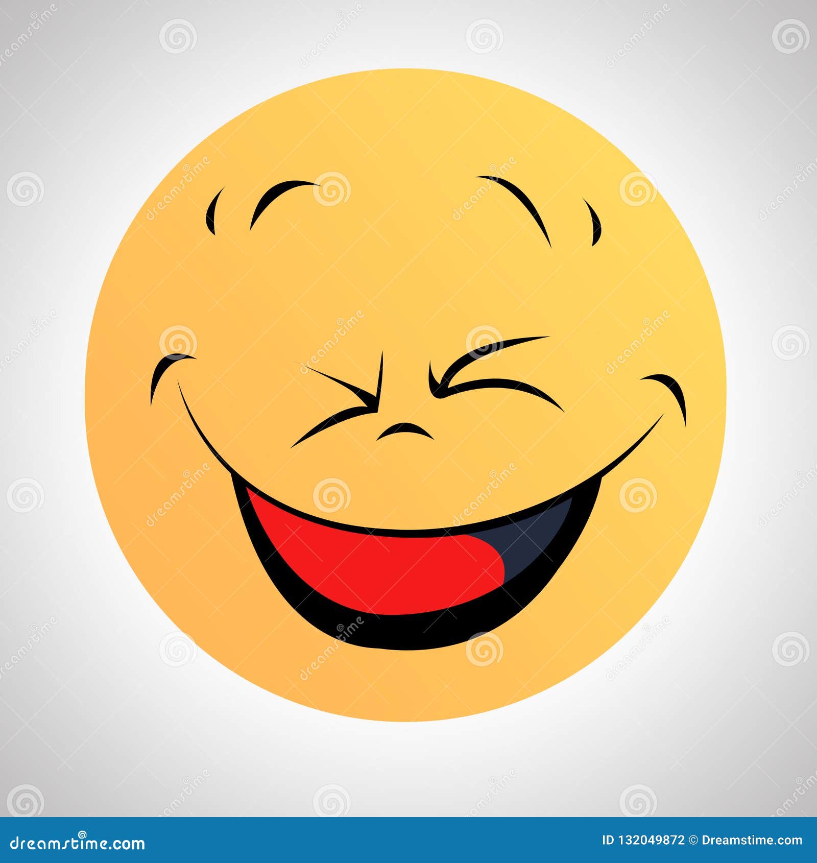 A Smiley type smailey face stock vector. Illustration of icon - 132049872