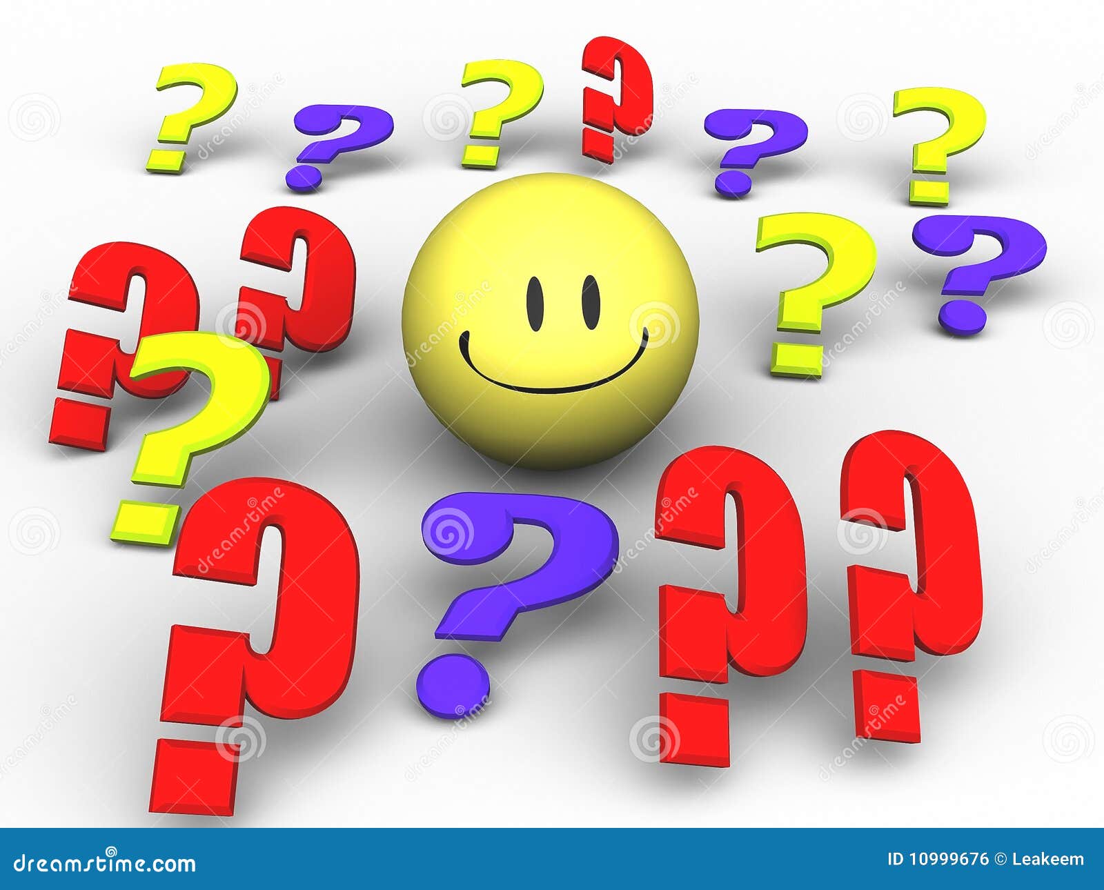 Smiley van het vraagteken stock illustratie. Illustratie bestaande uit ...