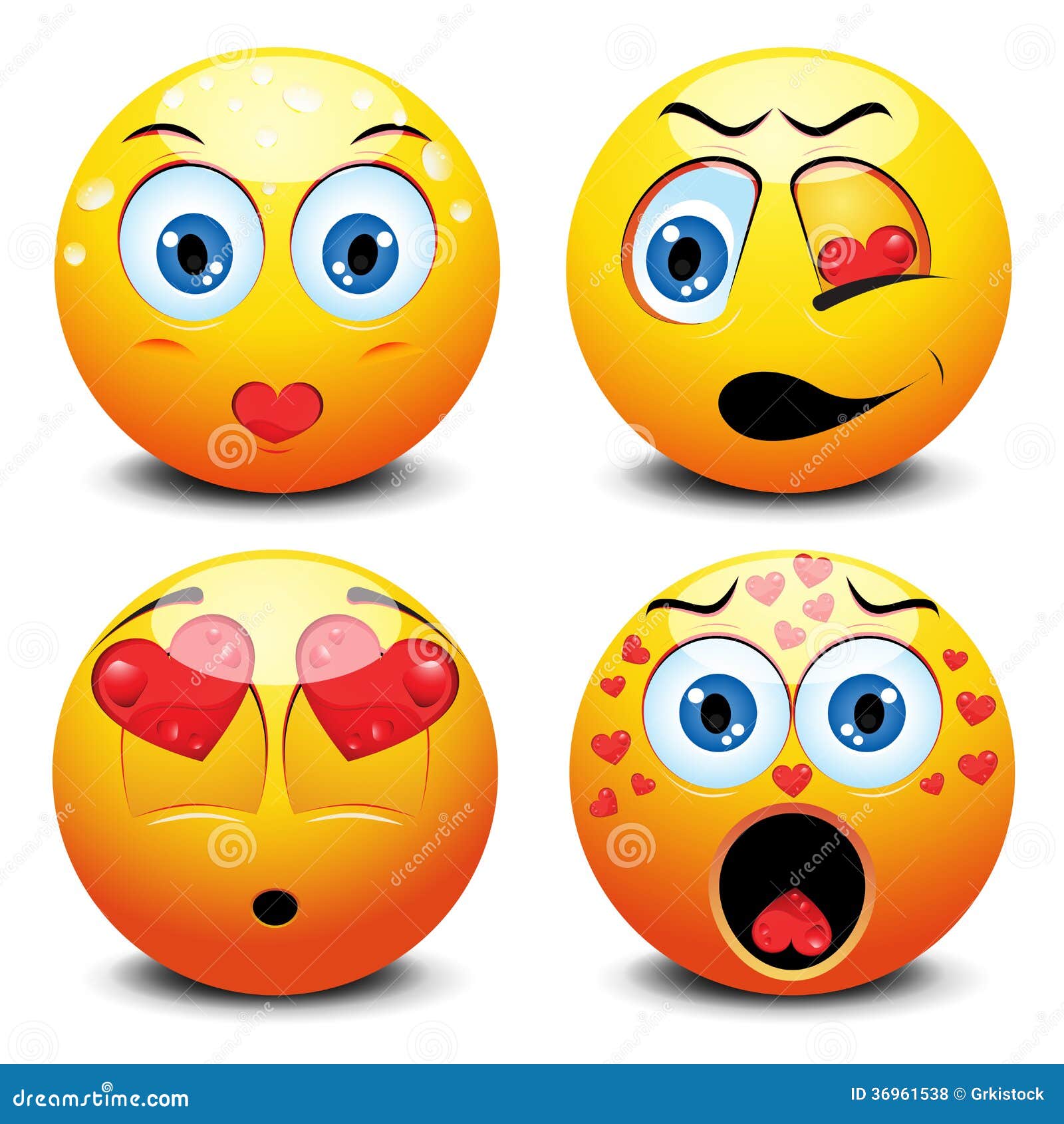 Smiley stock vector. Illustration of icons, symbol, valentines - 36961538