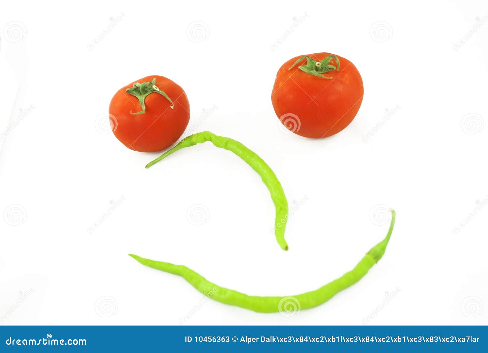 Smiley vegetables stock image. Image of smile, paprika - 10456363