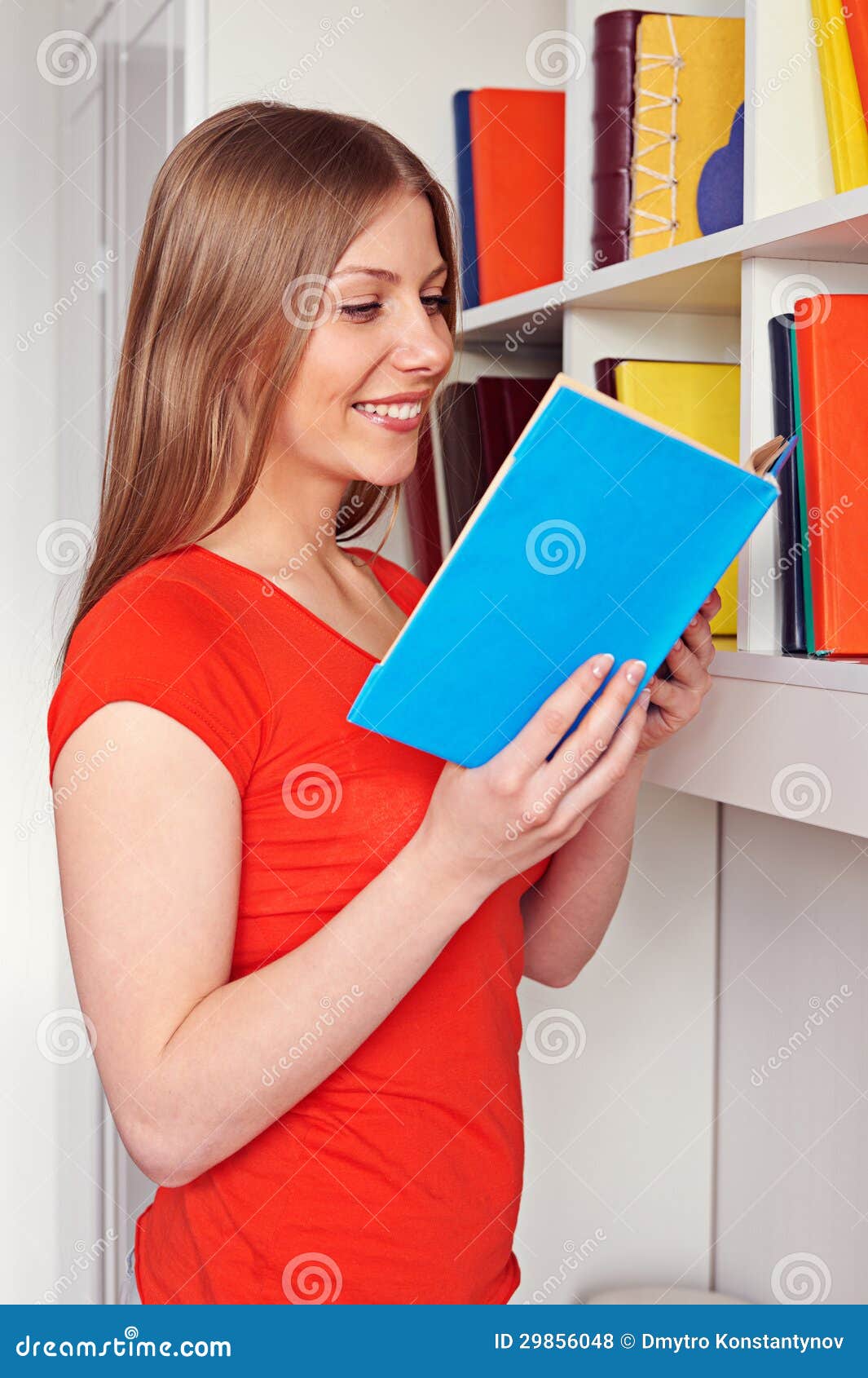 Woman reading a novel stock photo. Image of house, lifestyle - 29856048