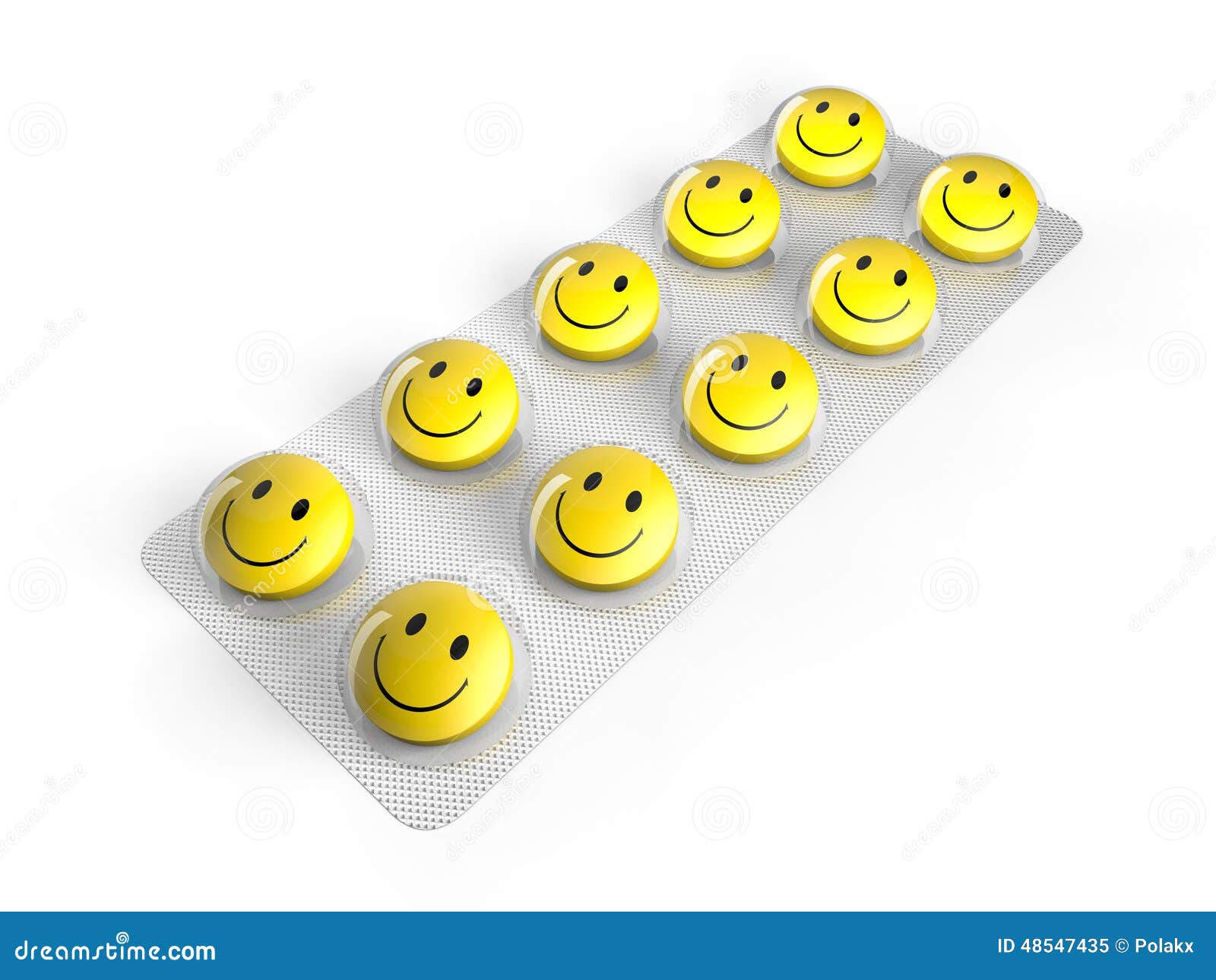 Smileygesichtspillen in Der Blase Stock Abbildung - Illustration von ...