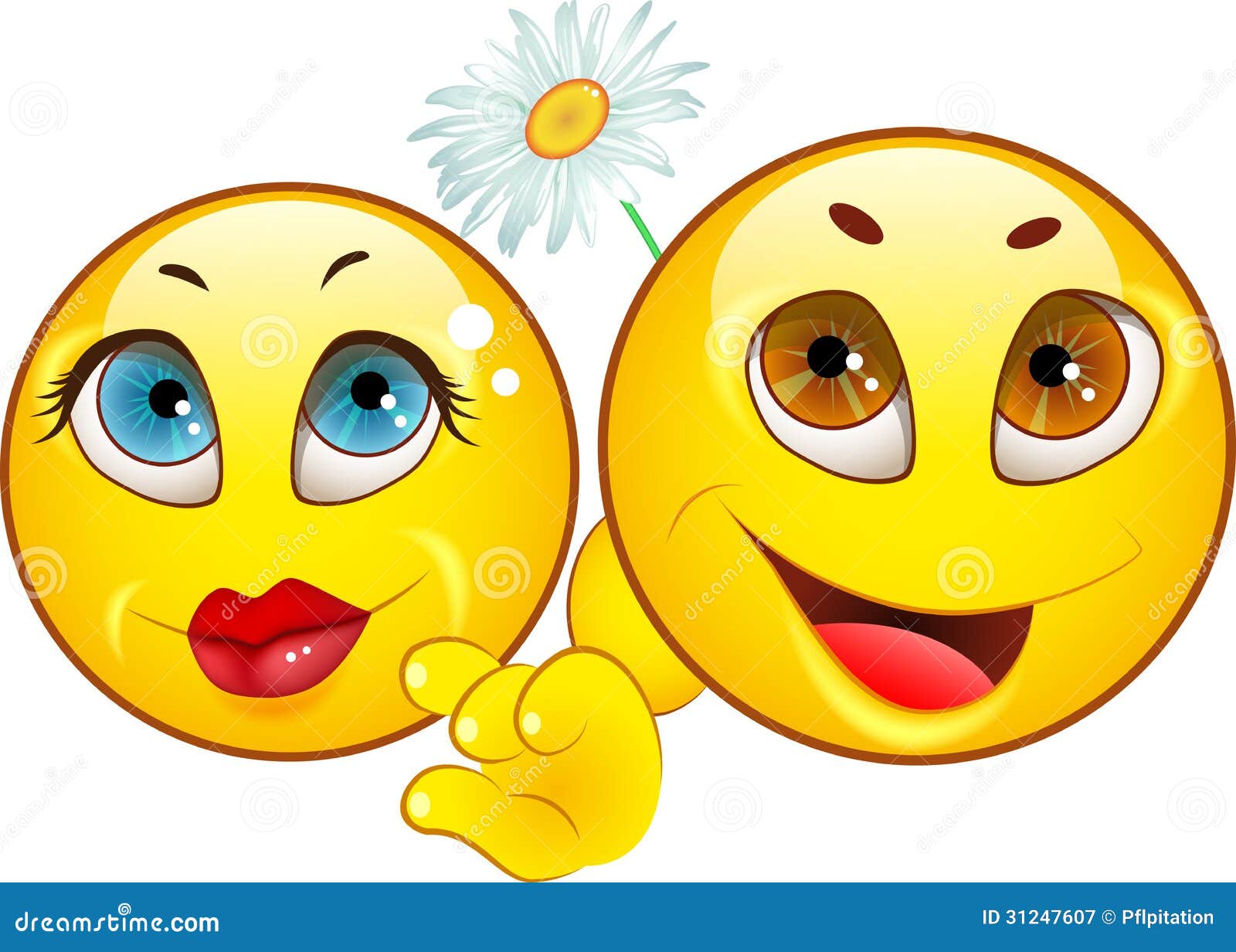 Smileyikonen. LIEBE vektor abbildung. Illustration von abbildung - 31247607