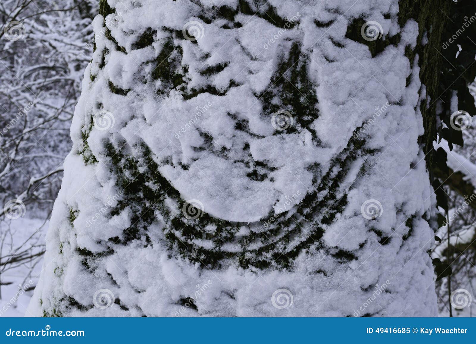 Smiley in the Snow stock image. Image of symbol, nature - 49416685