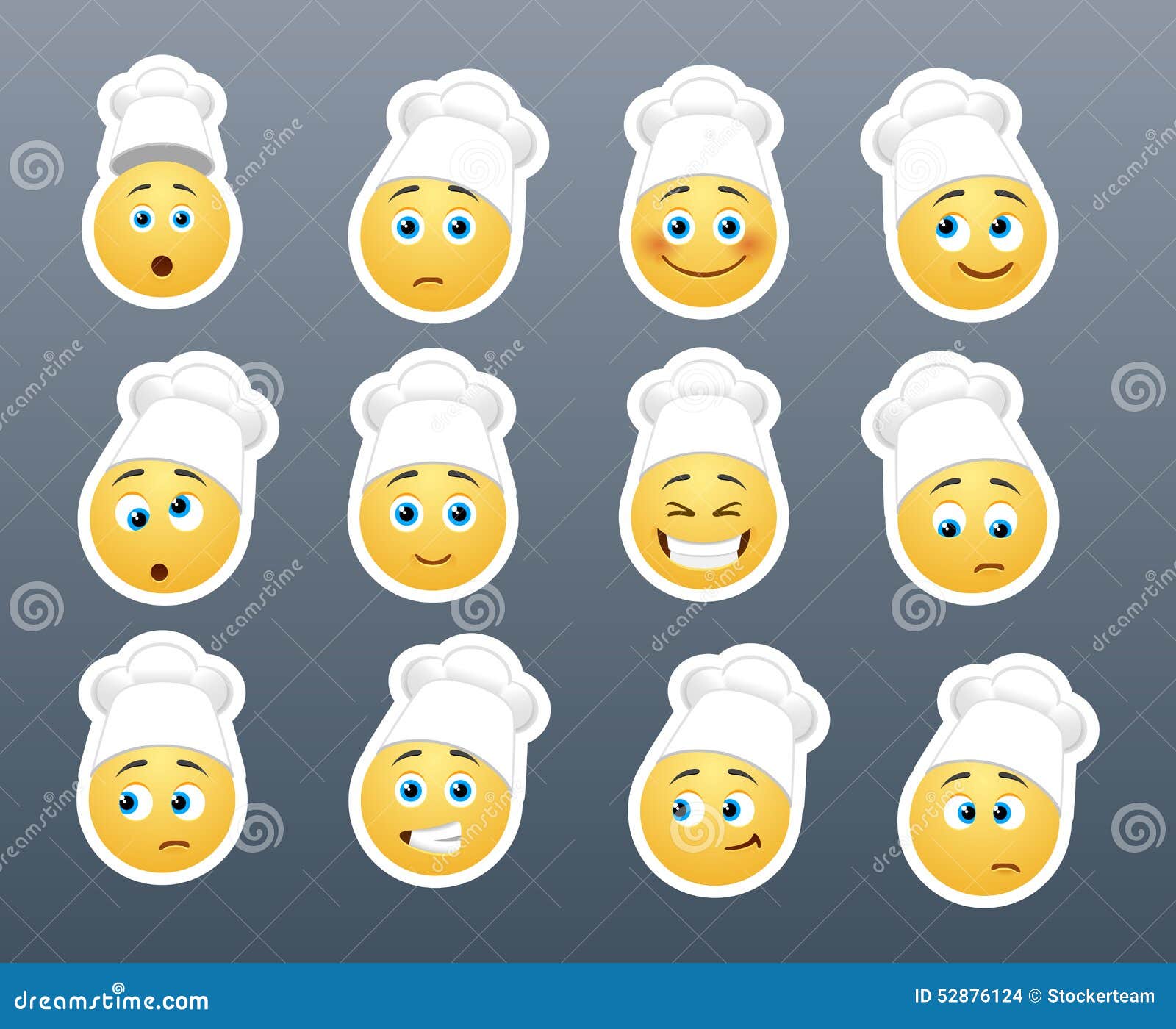 Smilies in the kitchen stock illustration. Illustration of caricature ...