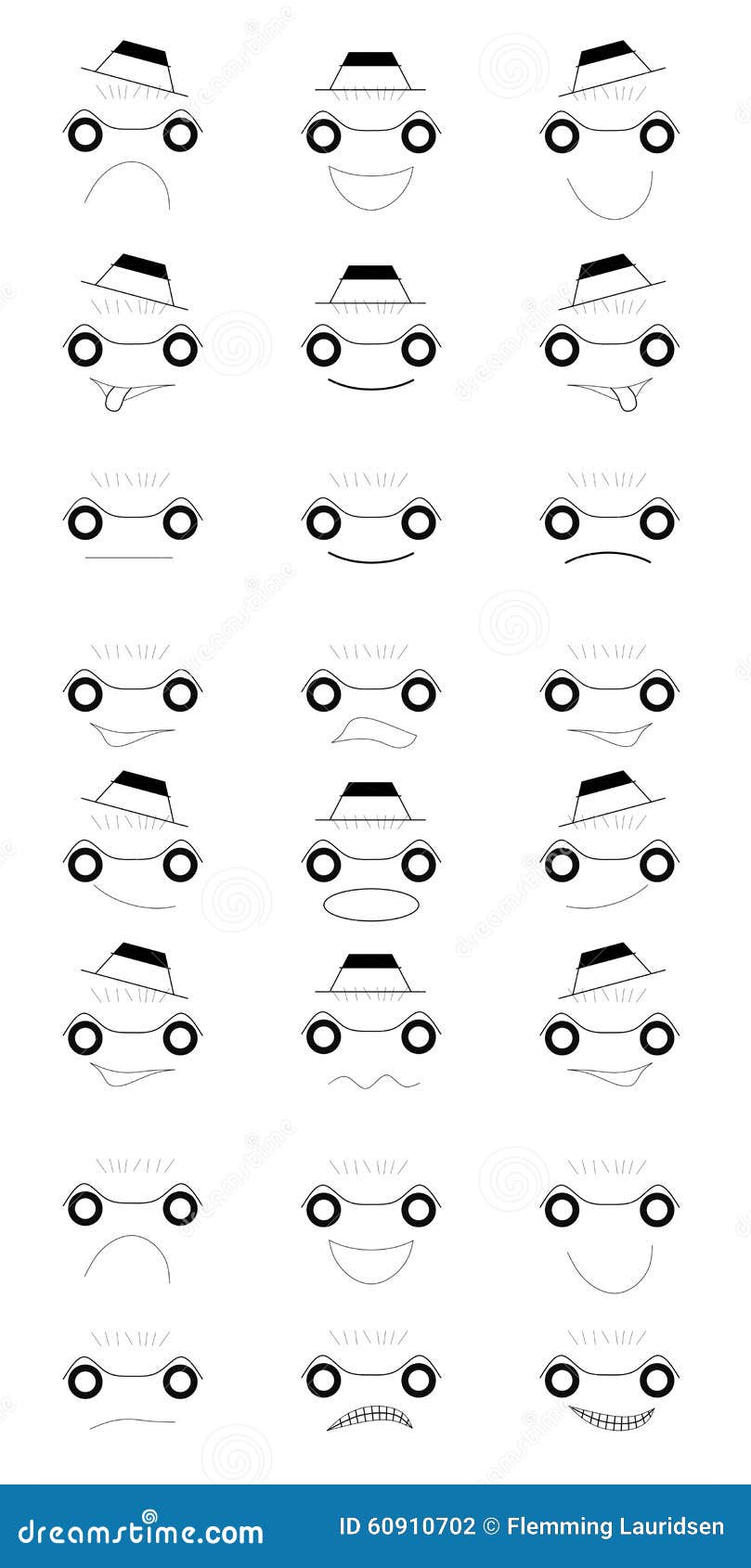 A Simple Smily Emoji Illustration Royalty-Free Cartoon | CartoonDealer ...
