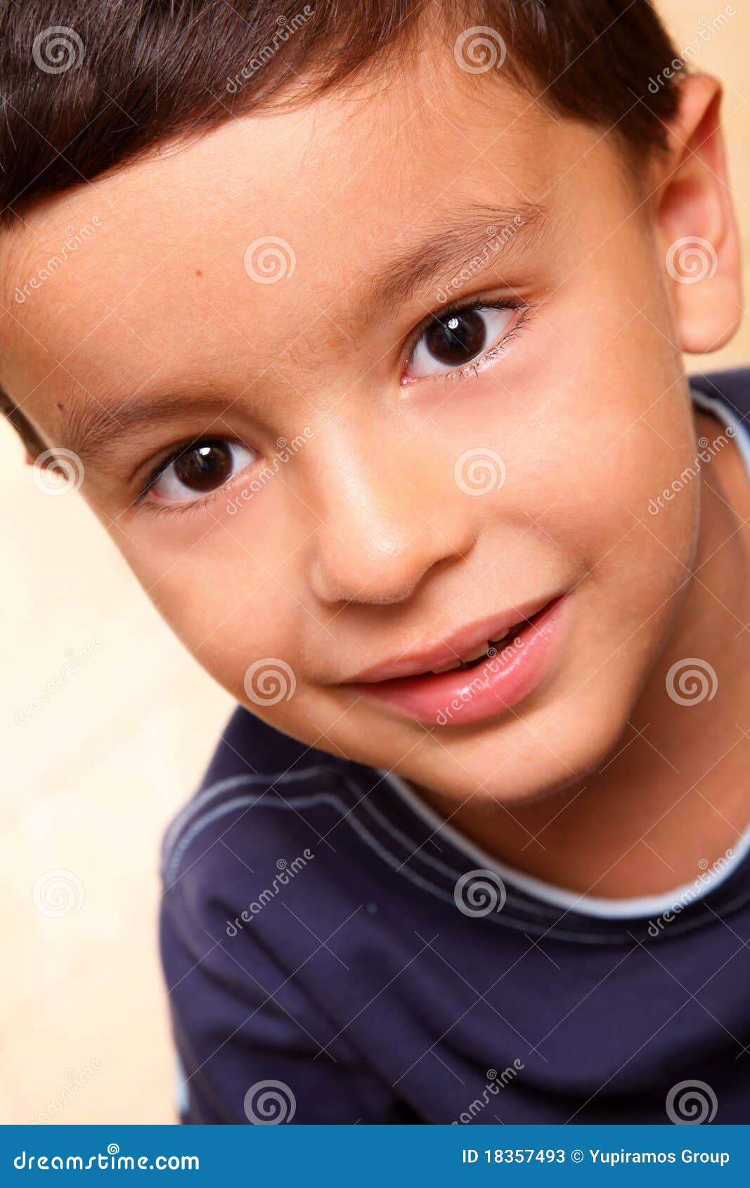 Smiling stock image. Image of eyes, little, human, look - 18357493