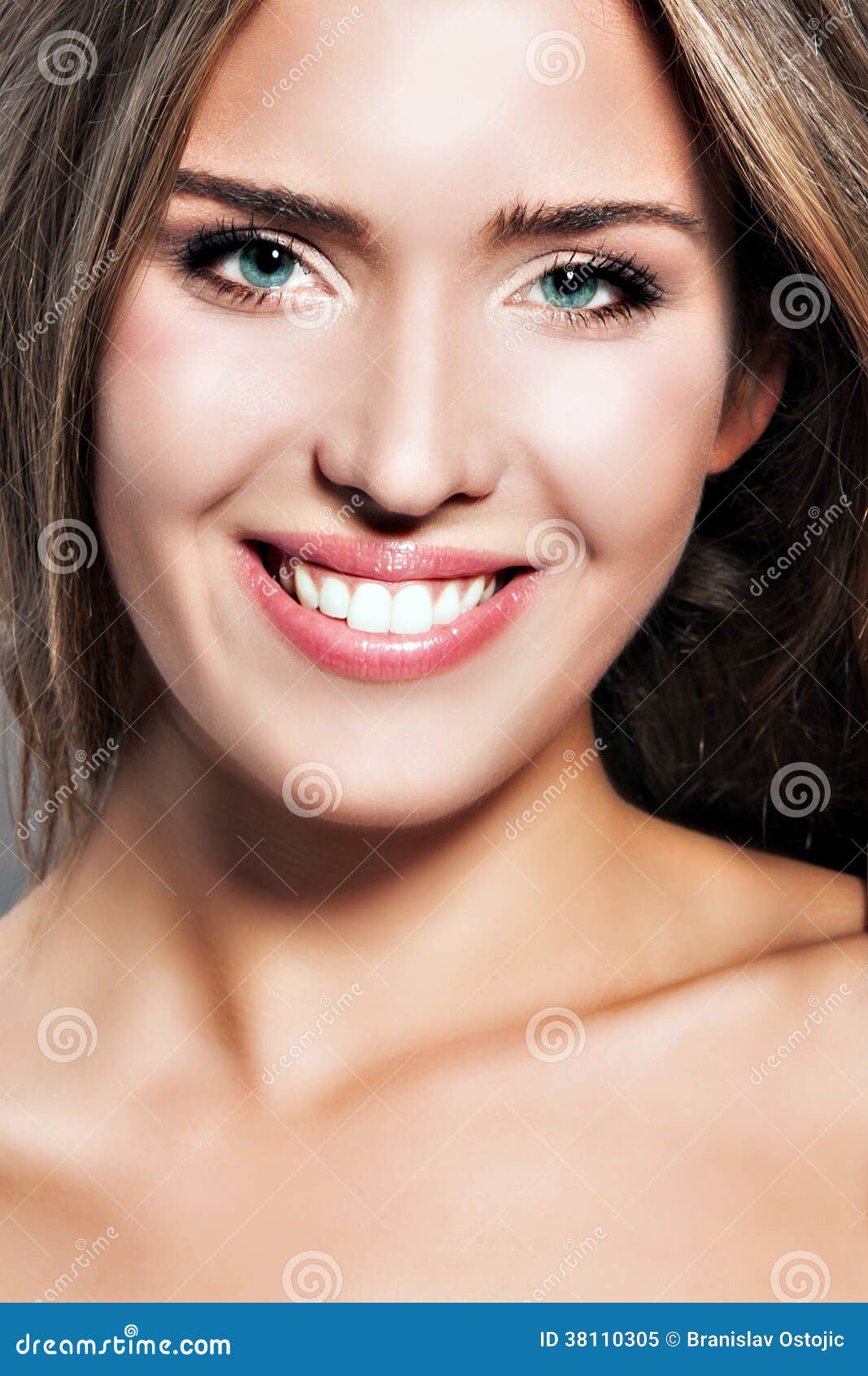 Smiling stock image. Image of modern, young, natural - 38110305