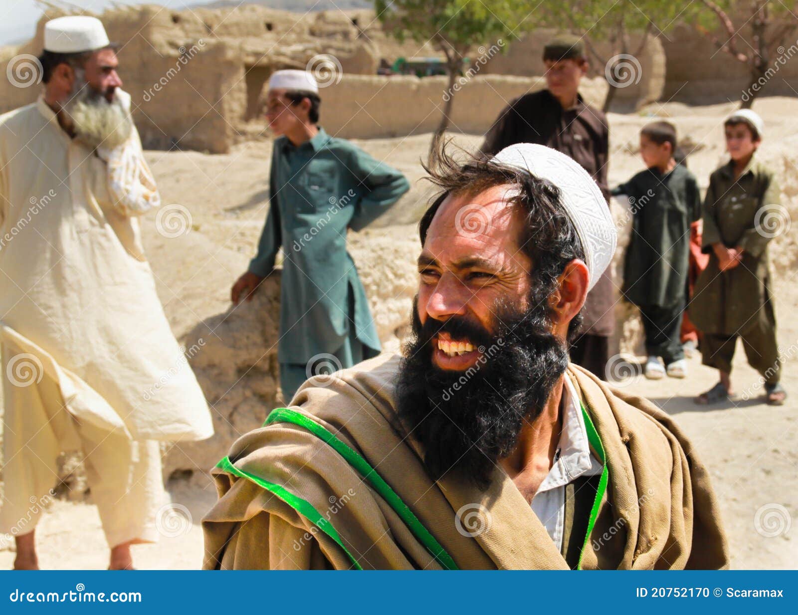Smiling afghan villager editorial image. Image of kuchi - 20752170