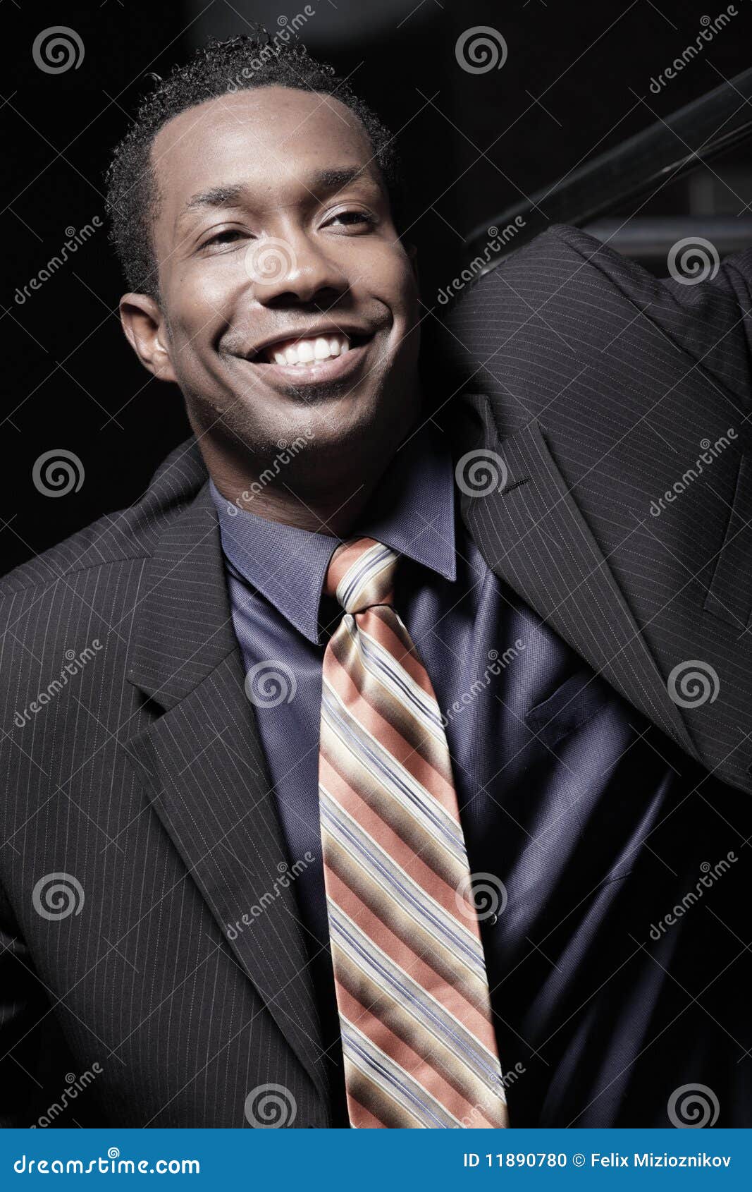 Smiling African American Businessman Stock Photo - Image of adult ... Smiling African American Businessman Stock Photo - Image of adult ...