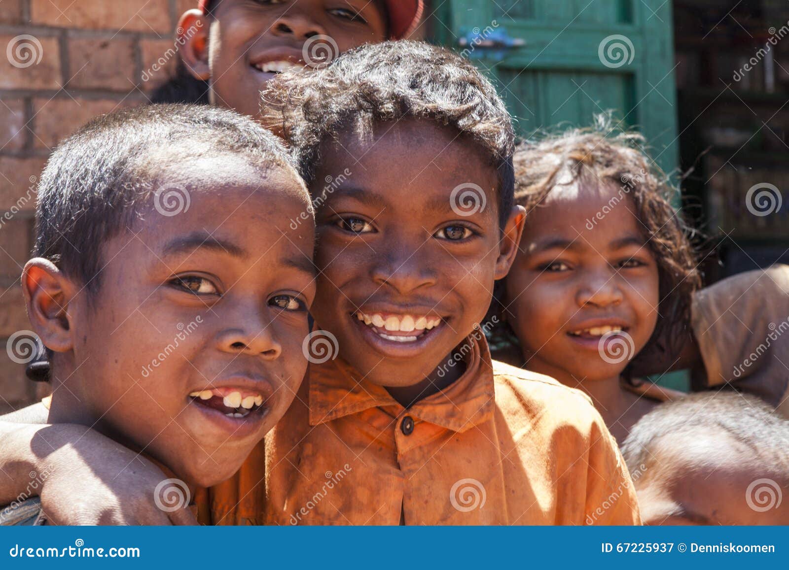 Smiling African children editorial photography. Image of happy - 67225937