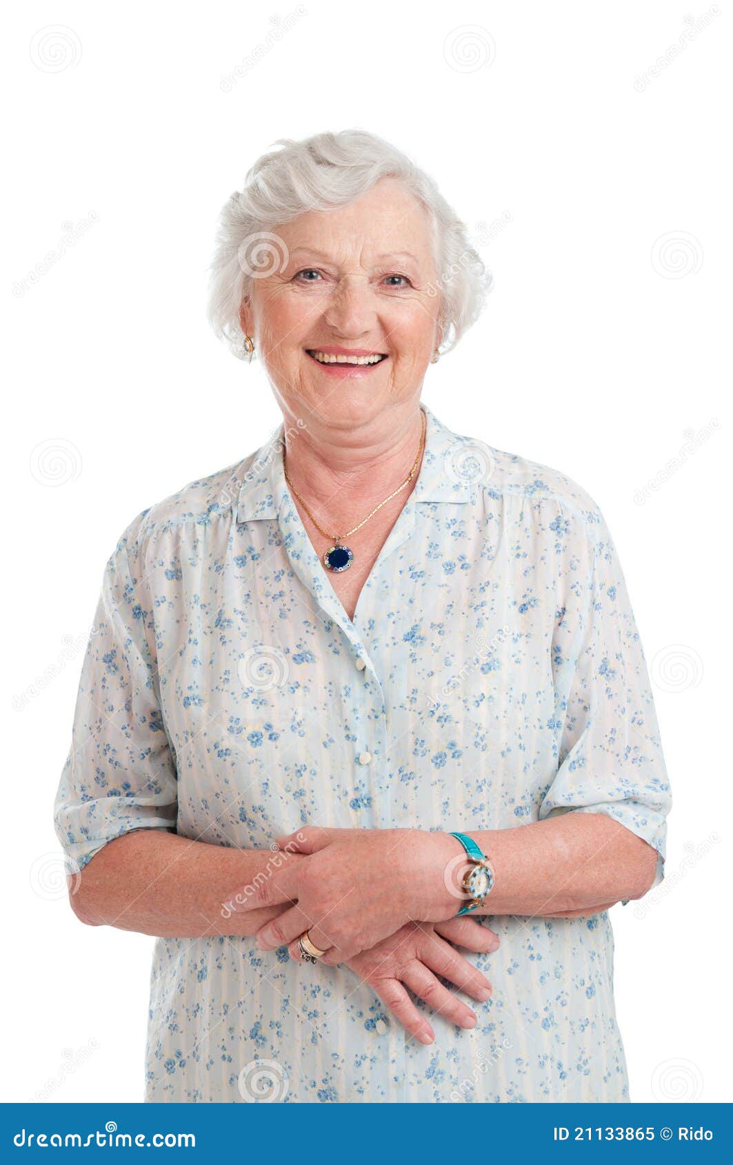 Smiling aged senior lady stock image. Image of aged, caucasian - 21133865