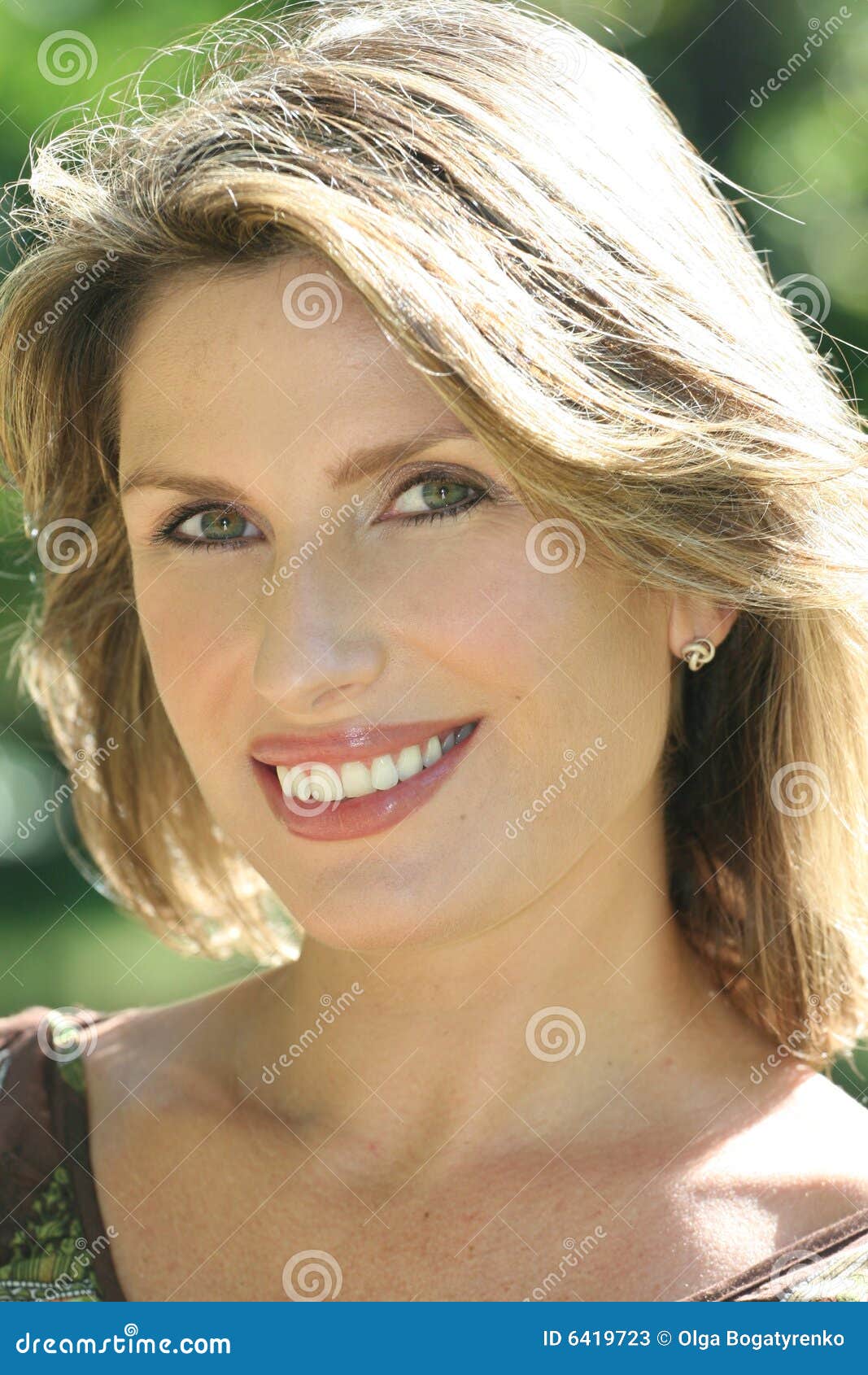 Smiling, Approachable, Gorgeous Female Stock Image - Image of adult ...
