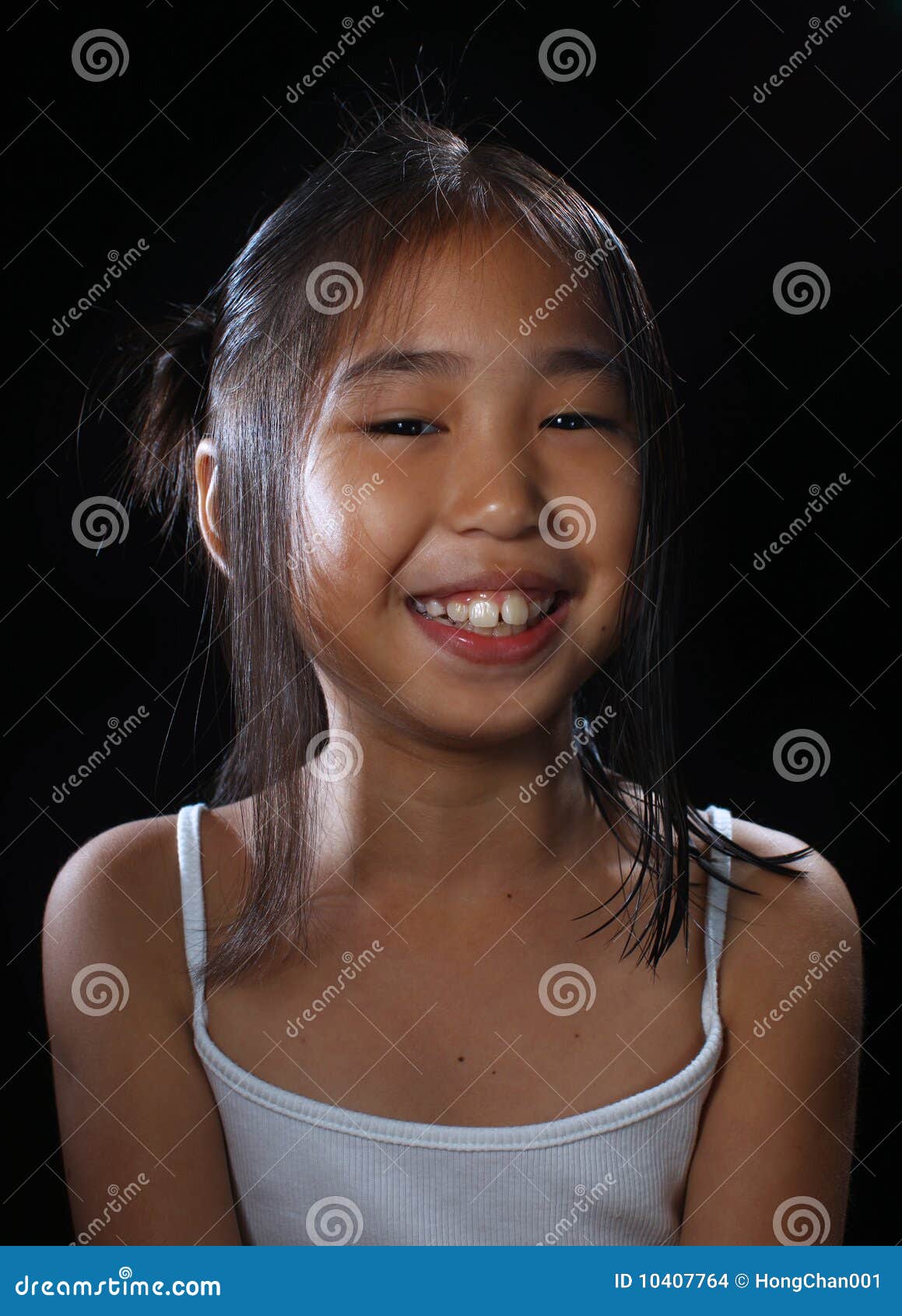 Smiling asia girl stock photo. Image of happy, child - 10407764