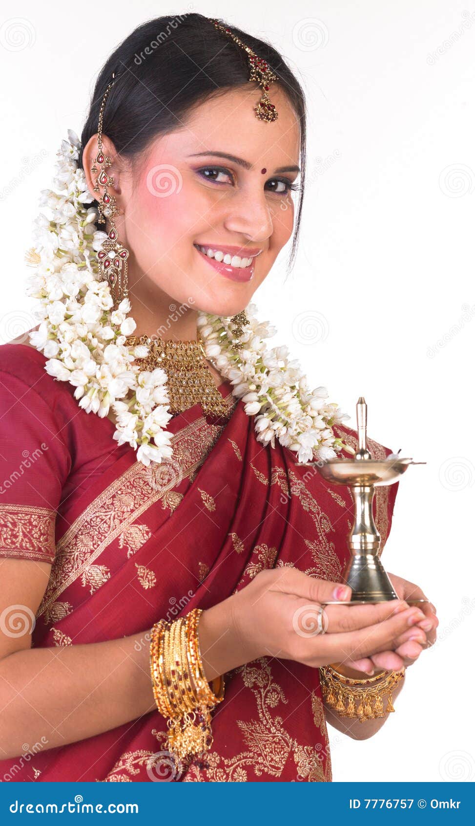 Girl And Lamp Stock Photo | CartoonDealer.com #26898996