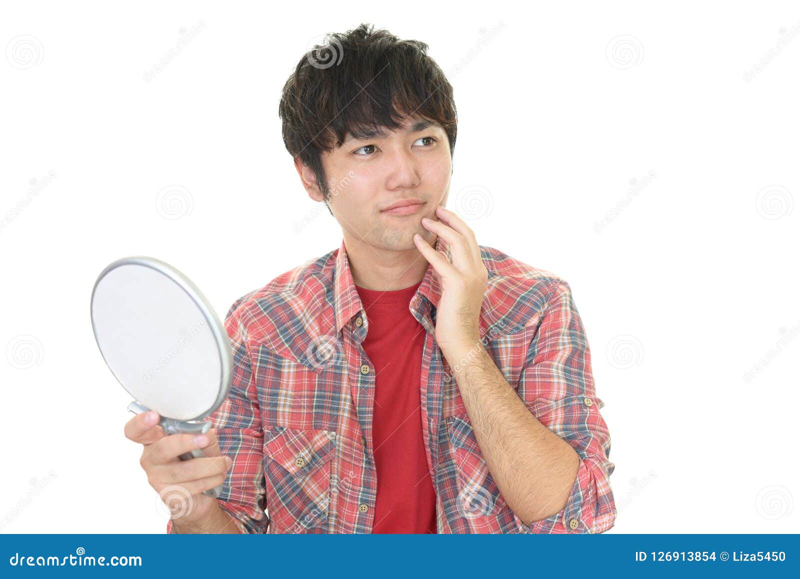 Smiling Asian man stock photo. Image of beauty, husband - 126913854