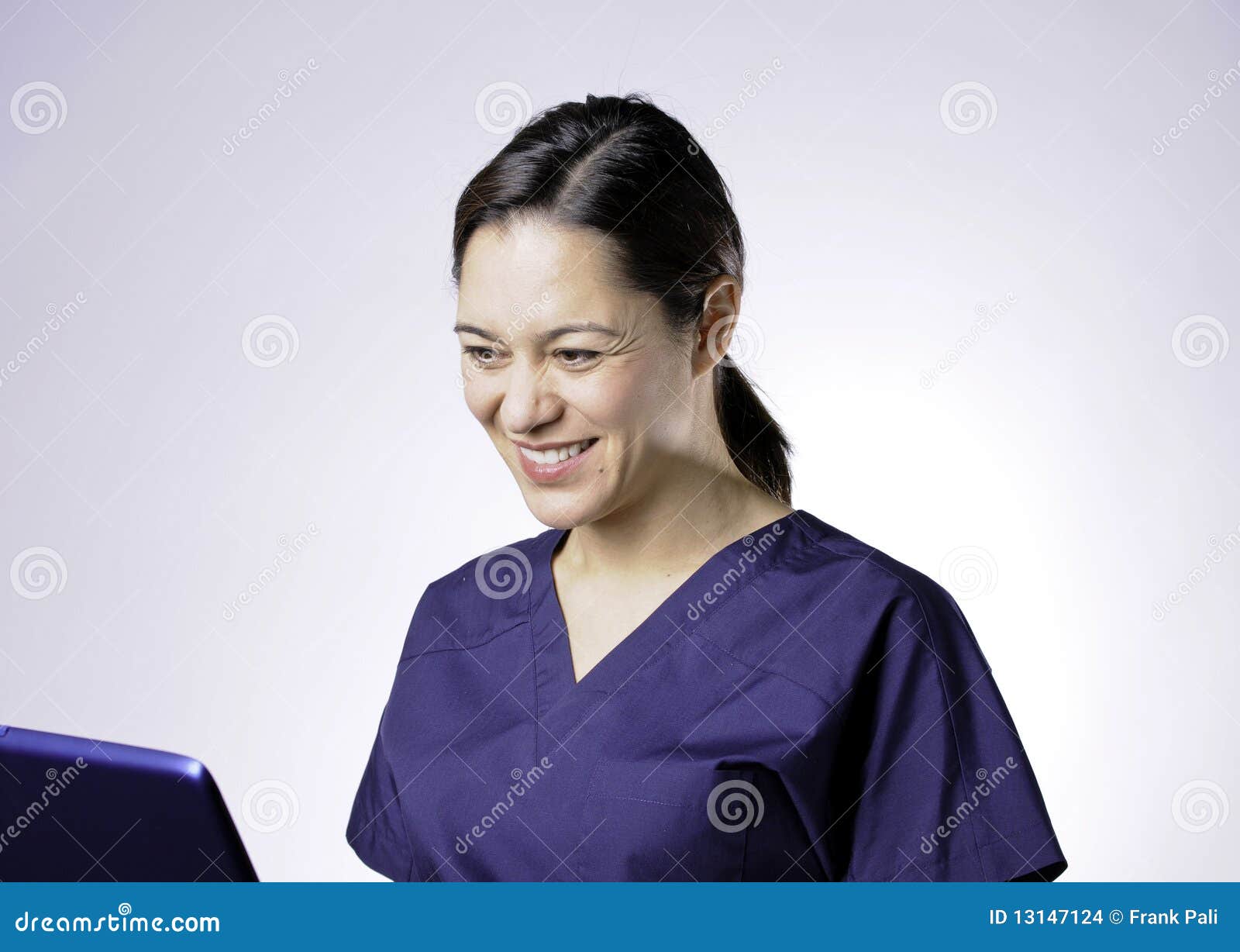 Smiling Asian Medical Assistant. Stock Photo - Image of medical ...