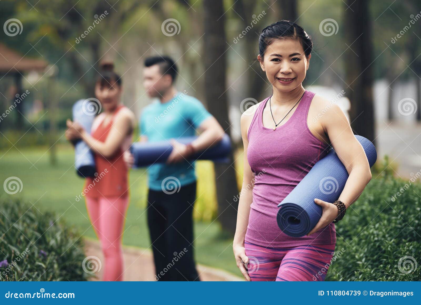 Yoga practitioner stock image. Image of portrait, yoga - 110804739