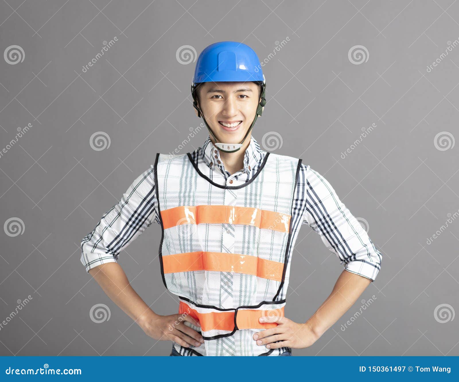 Asian Young Man Construction Worker Stock Image - Image of taiwanese ...
