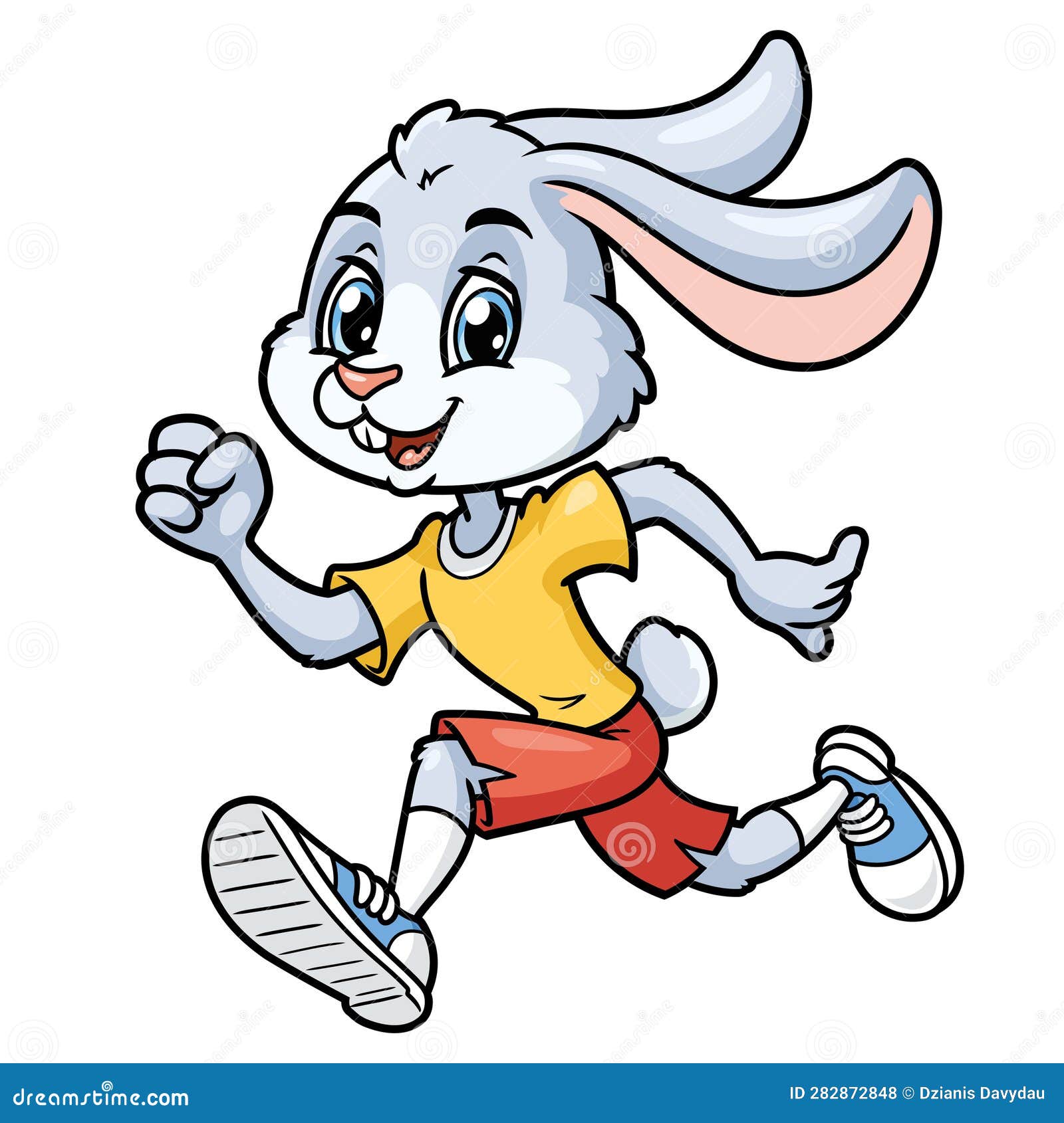 Clipart Rabbit Running
