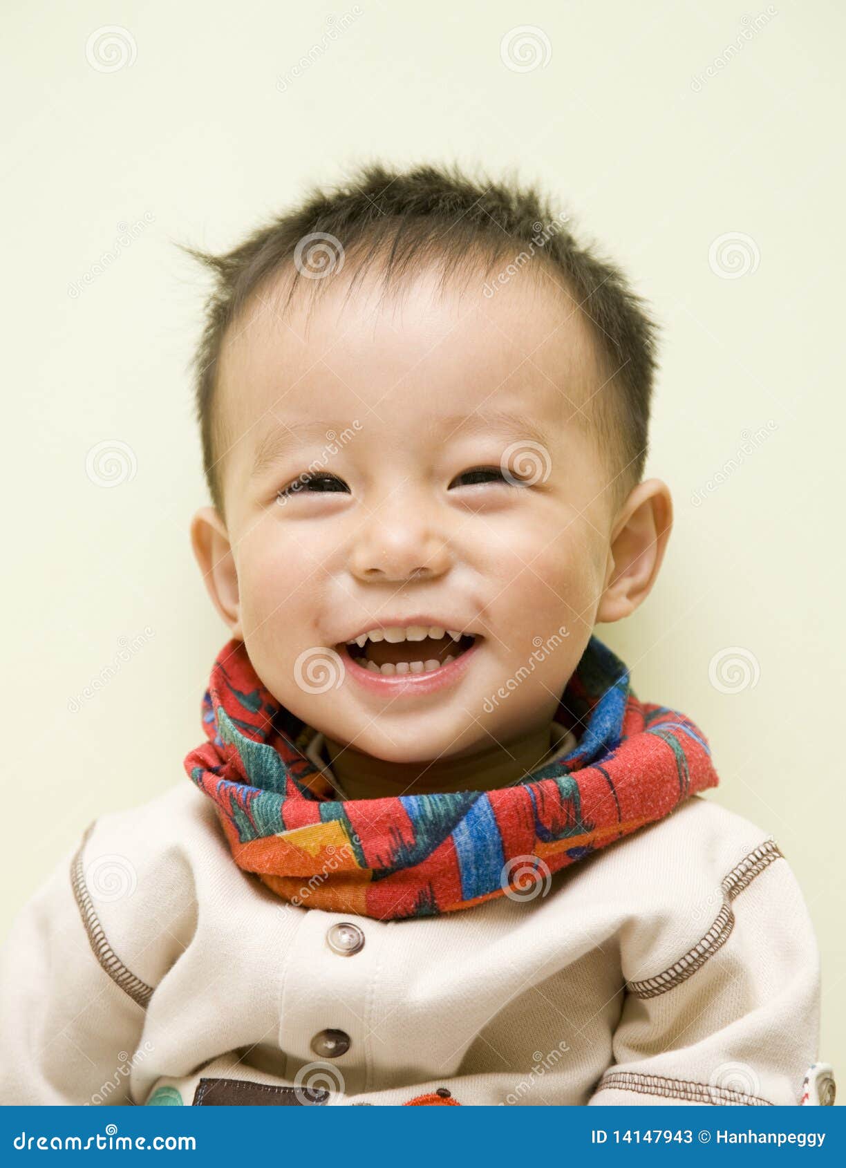 Smiling baby stock image. Image of chinese, health, laugh - 14147943