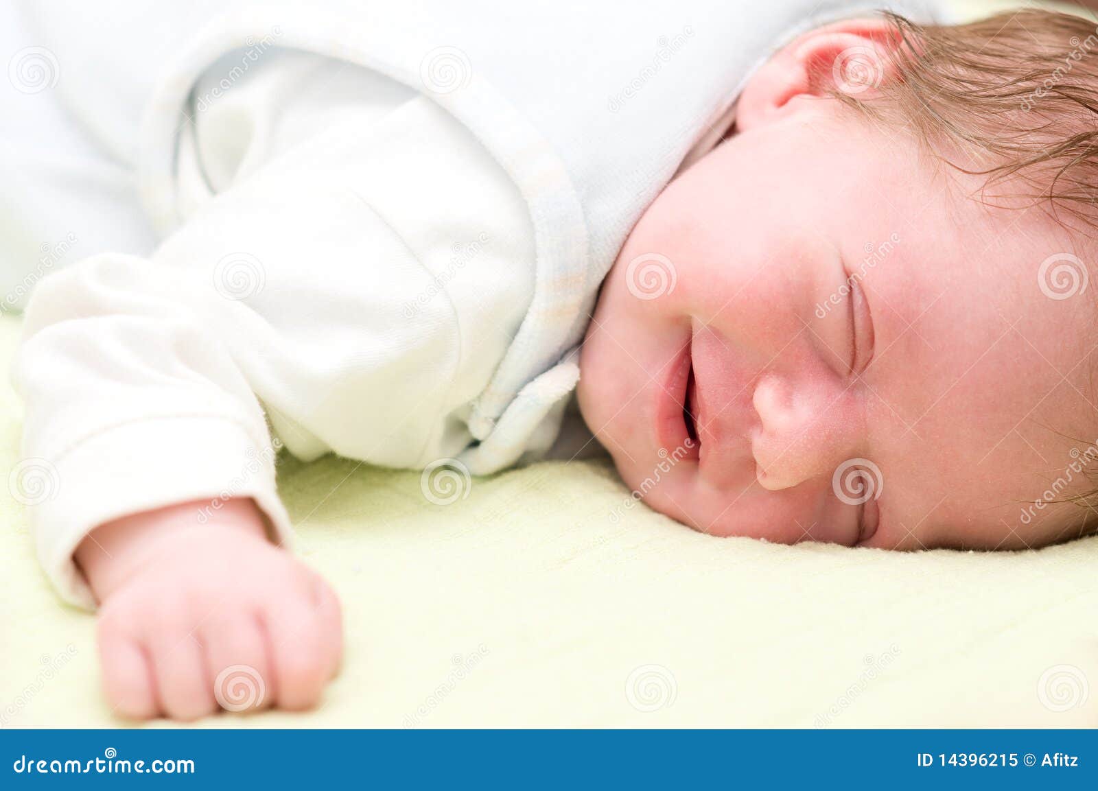 Smiling baby stock image. Image of happy, resting, small - 14396215