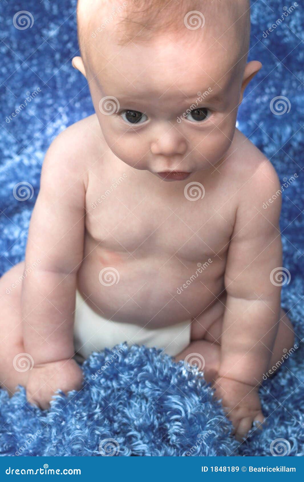 Smiling Baby stock image. Image of cute, eyes, infant - 1848189