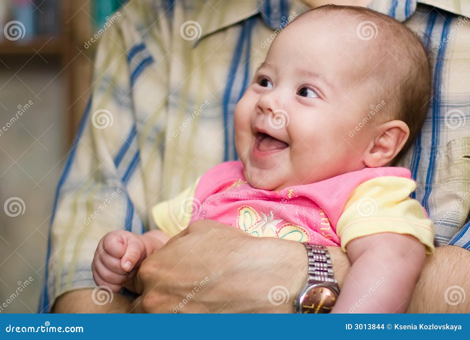 Smiling baby stock photo. Image of face, laughing, childhood - 3013844