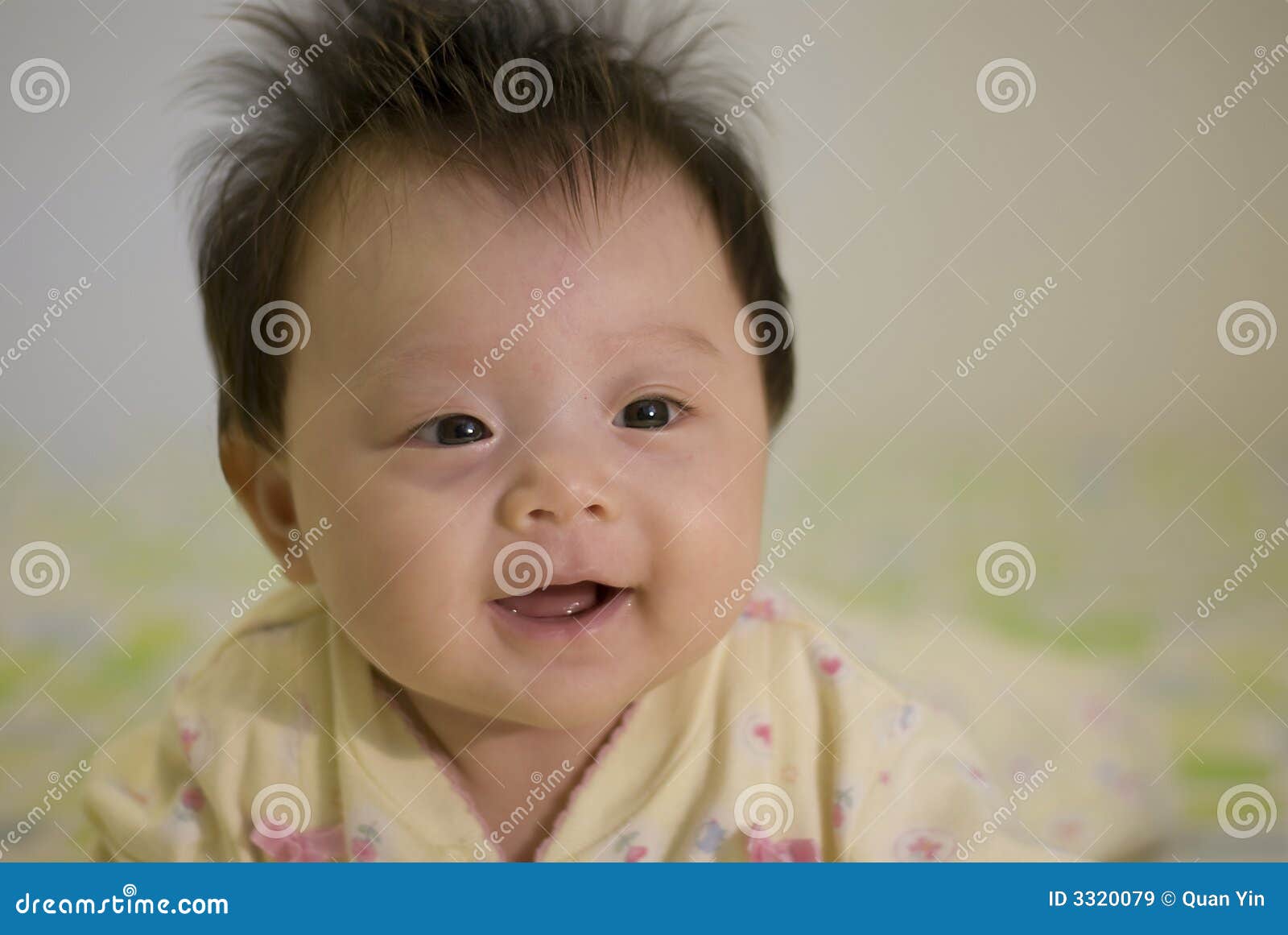 Smiling baby stock image. Image of smile, family, granddaughter - 3320079