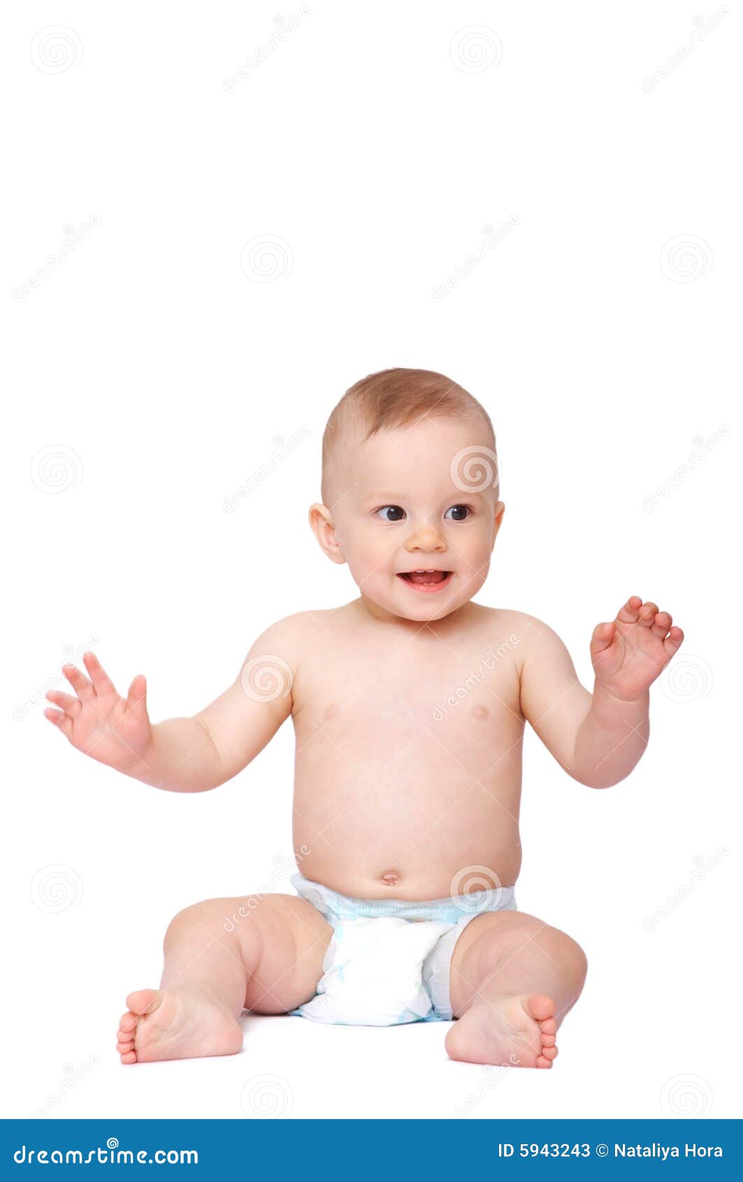 Smiling baby stock image. Image of expression, laughing - 5943243