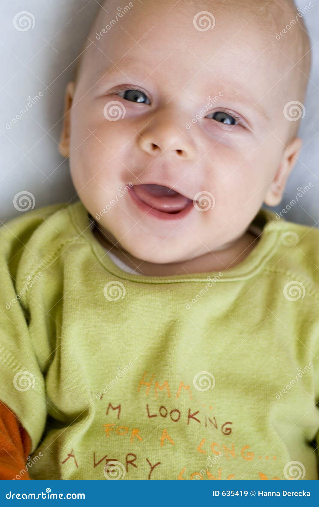 Smiling baby stock image. Image of babys, family, sensitivity - 635419