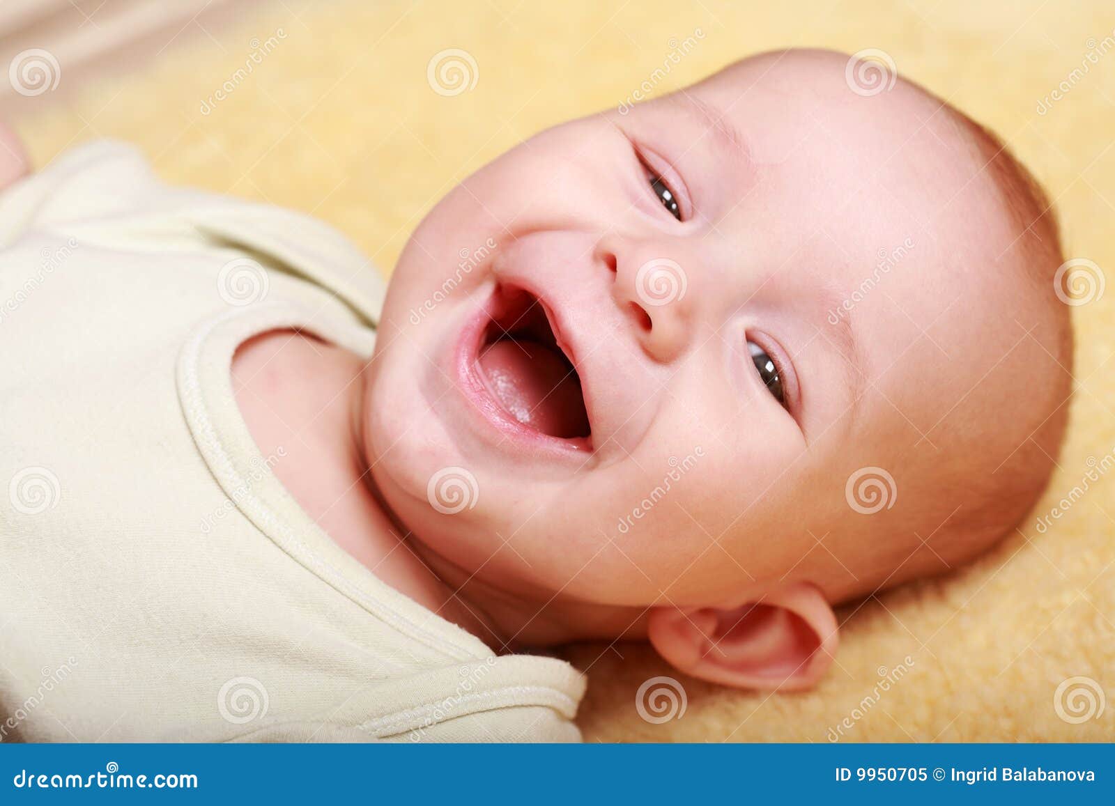 Smiling baby stock image. Image of people, lovely, person - 9950705