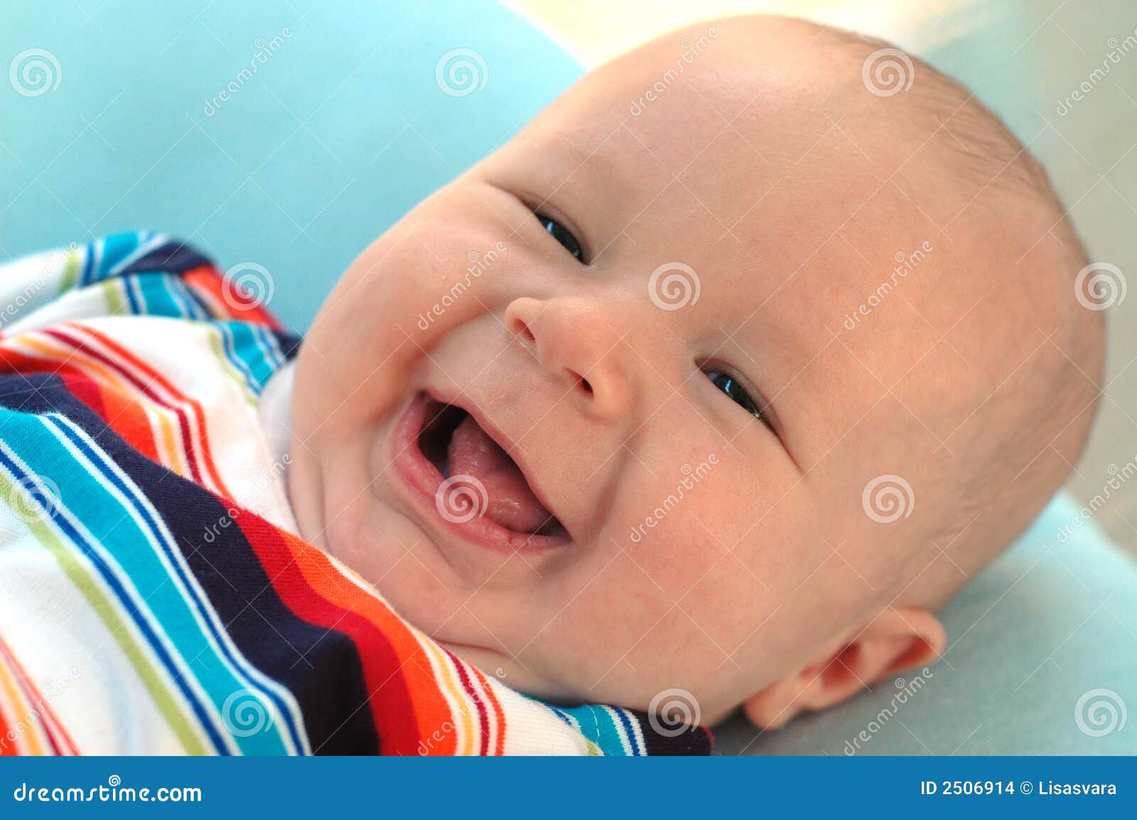 Smiling Baby Boy stock photo. Image of blue, natural, child - 2506914