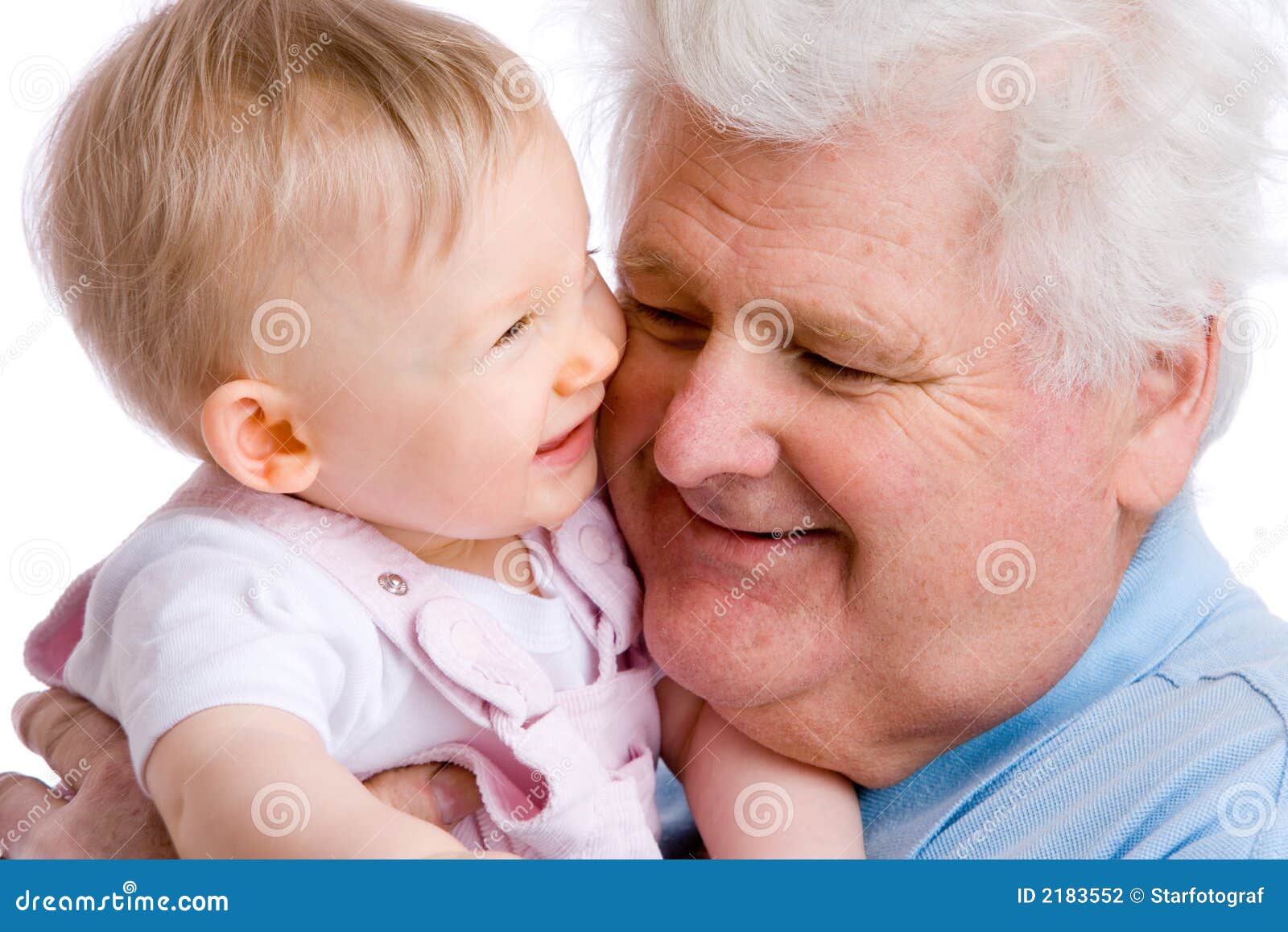 Smiling baby with gramps stock photo. Image of caring - 2183552