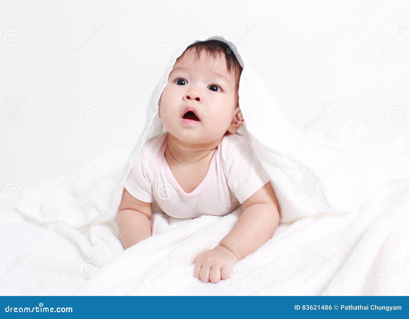 Smiling Baby Looking at Camera. Stock Photo - Image of happy, lovely ...