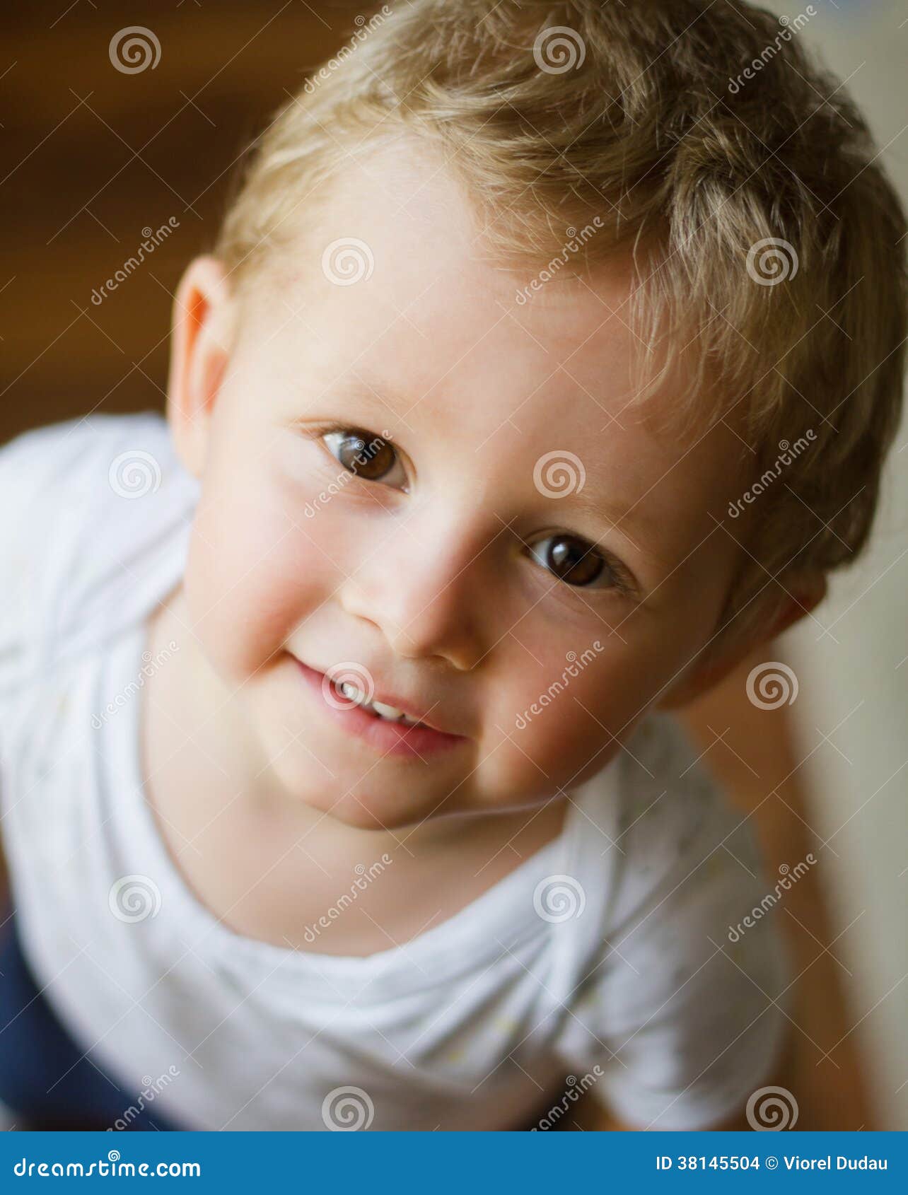 Smiling baby portrait stock photo. Image of clean, portrait - 38145504
