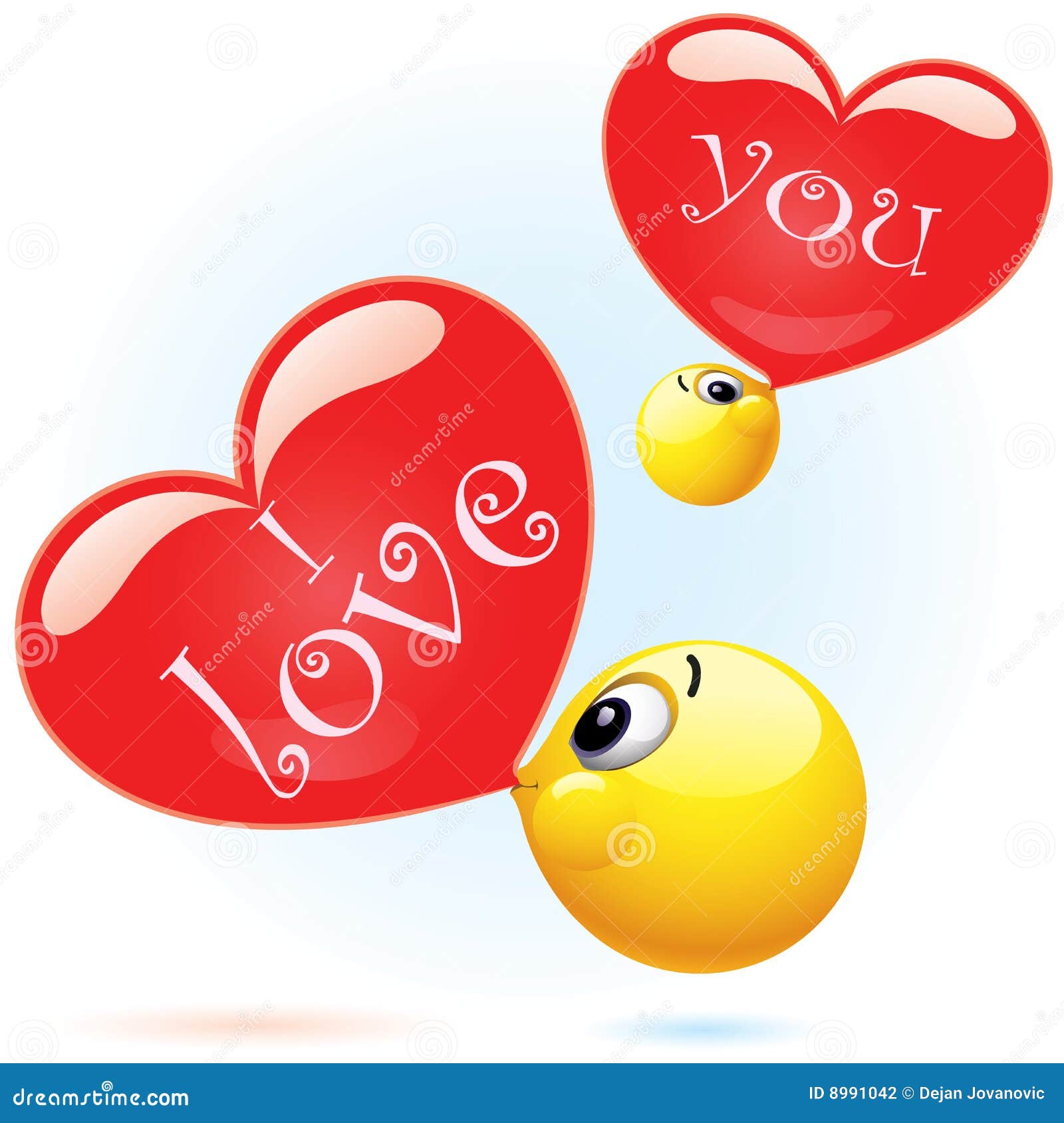 Smiling ball stock vector. Illustration of feeling, face - 8991042