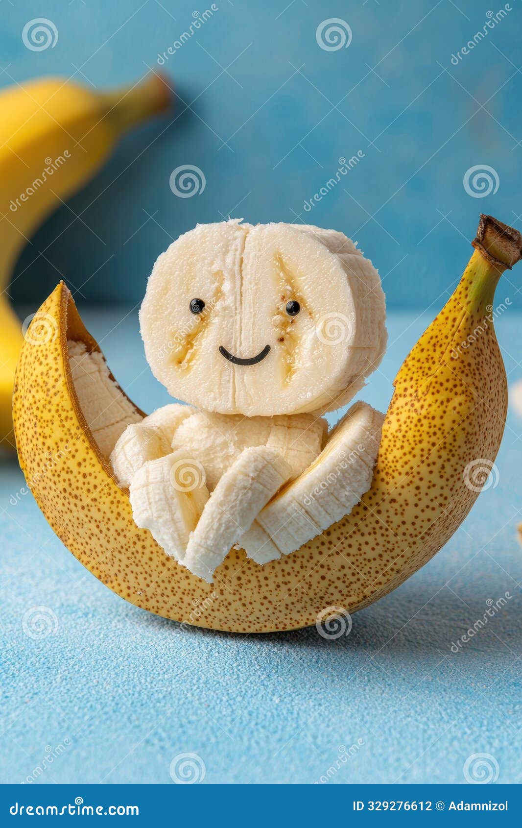 Banana Face Cartoon | CartoonDealer.com #127644511