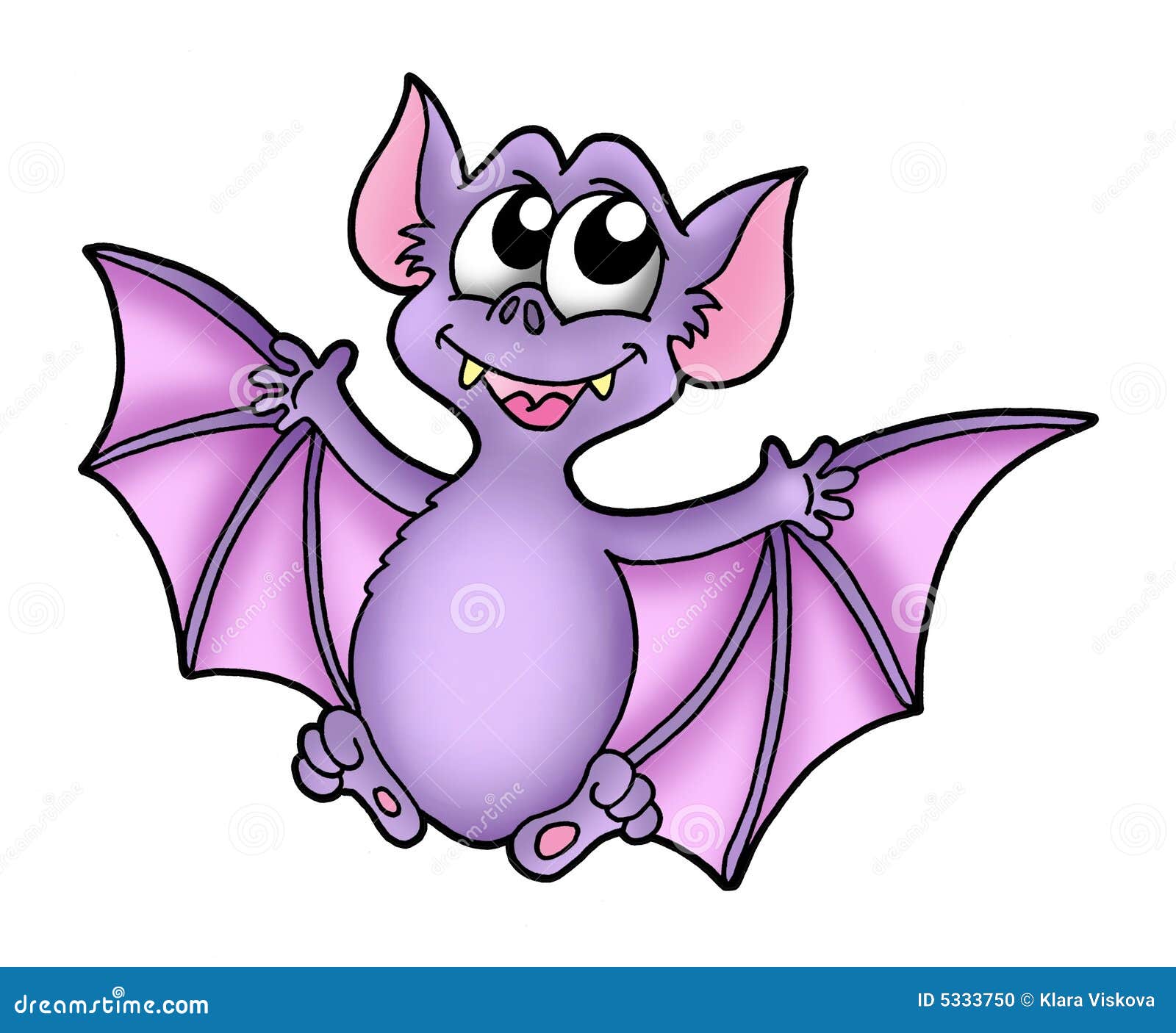 Smiling bat stock illustration. Illustration of look, flying - 5333750