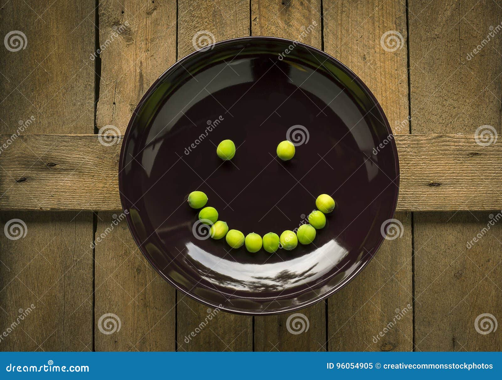 Smiling Beans On Plate Picture. Image: 96054905