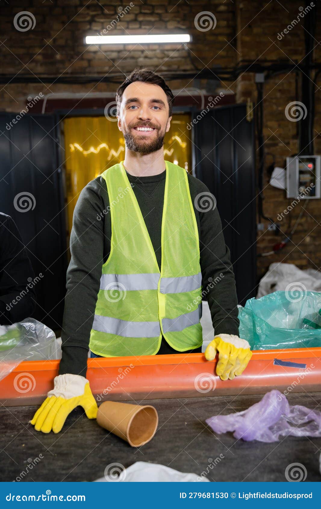 Garbage Sorter, Trash Sorting Machine, Sort Trash For Recycling Royalty ...