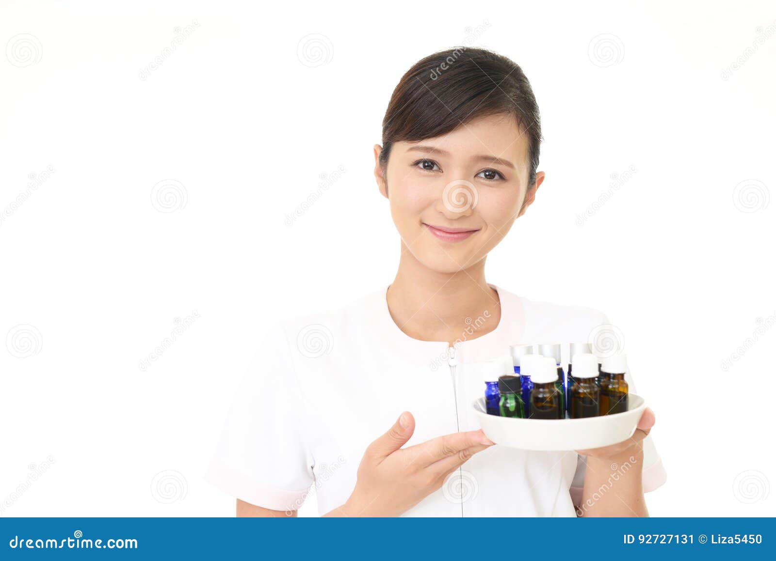 Smiling beauty expert stock image. Image of comfortable - 92727131